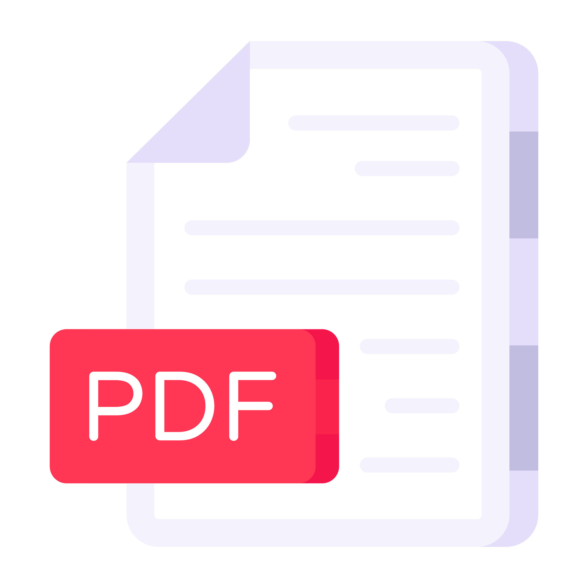 Editable design icon of pdf file 36266681 Vector Art at Vecteezy