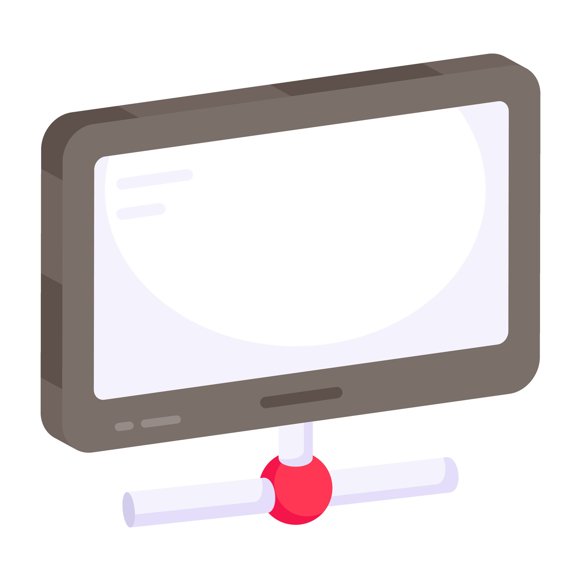 An icon design of computer 36267110 Vector Art at Vecteezy