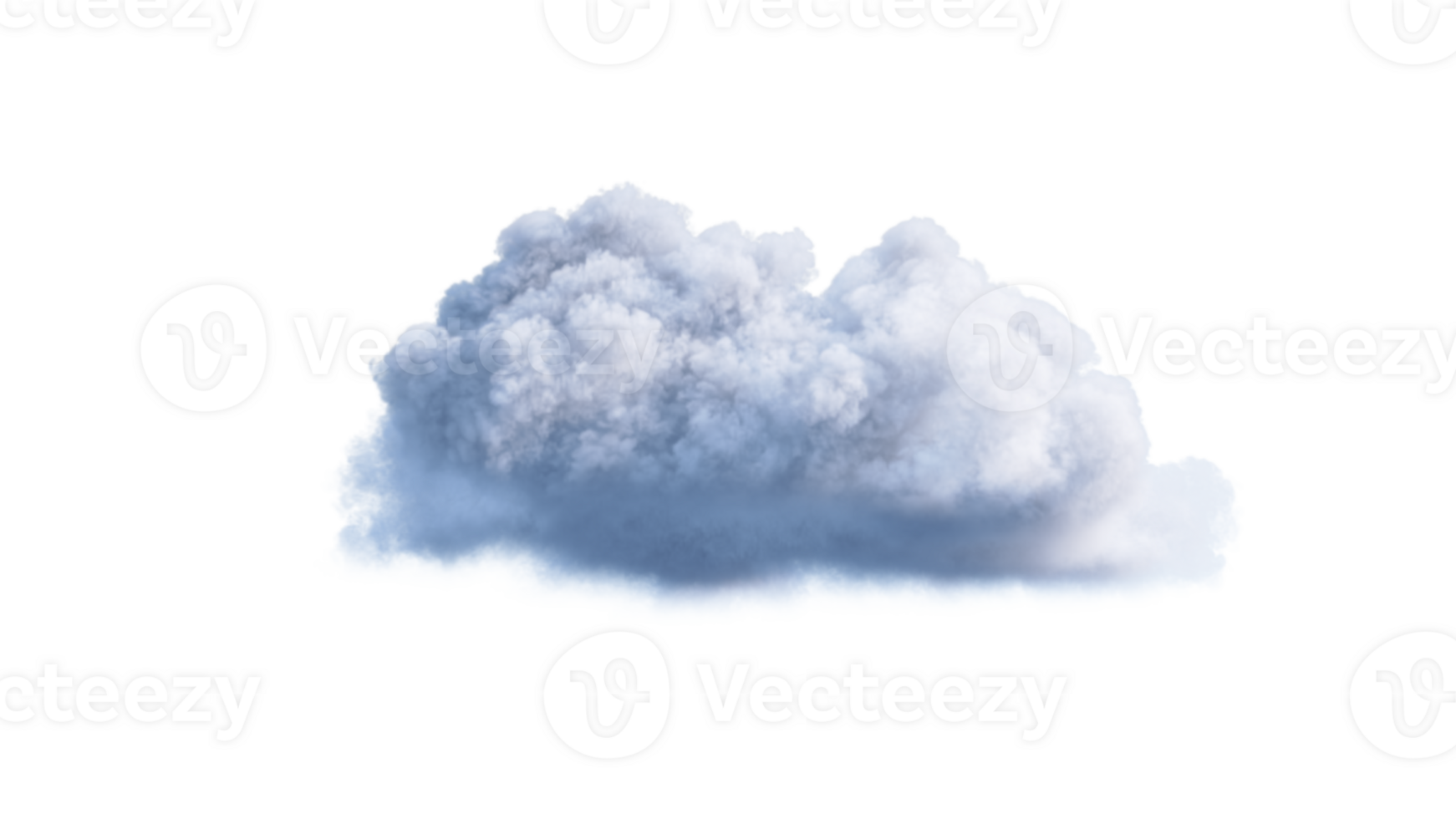 White Clouds PNG Alpha. 3d illustration 36267853 PNG