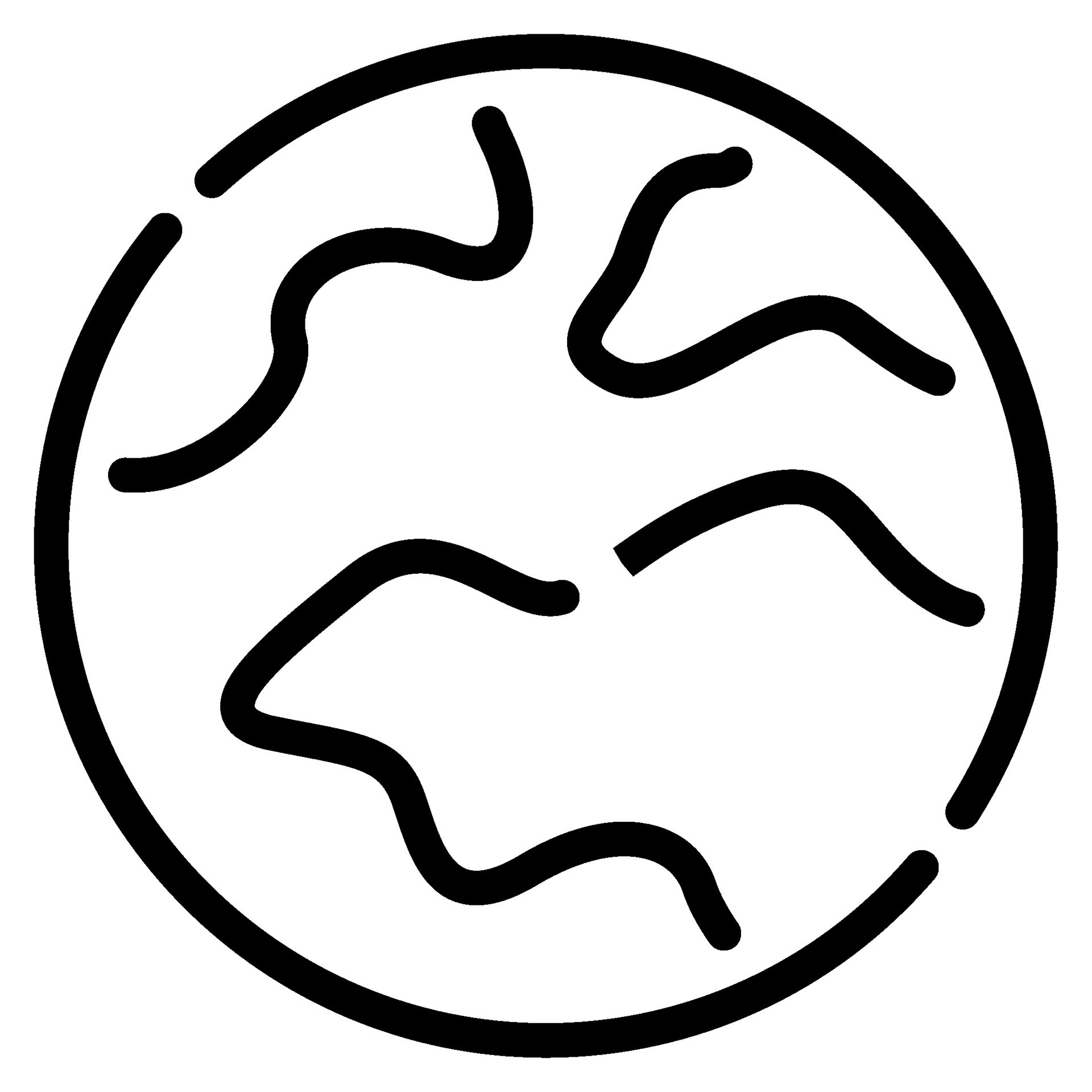 Planet icon illustration for web, app, infographic, etc 36268994 Vector ...