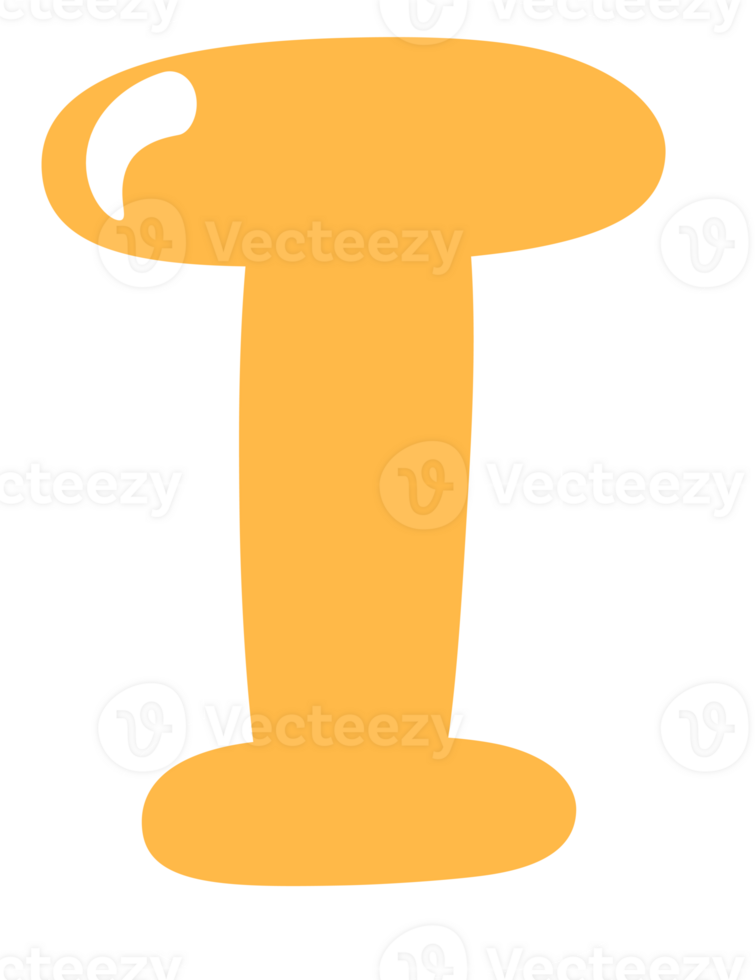 Cute Alphabet Letter I 36273240 PNG
