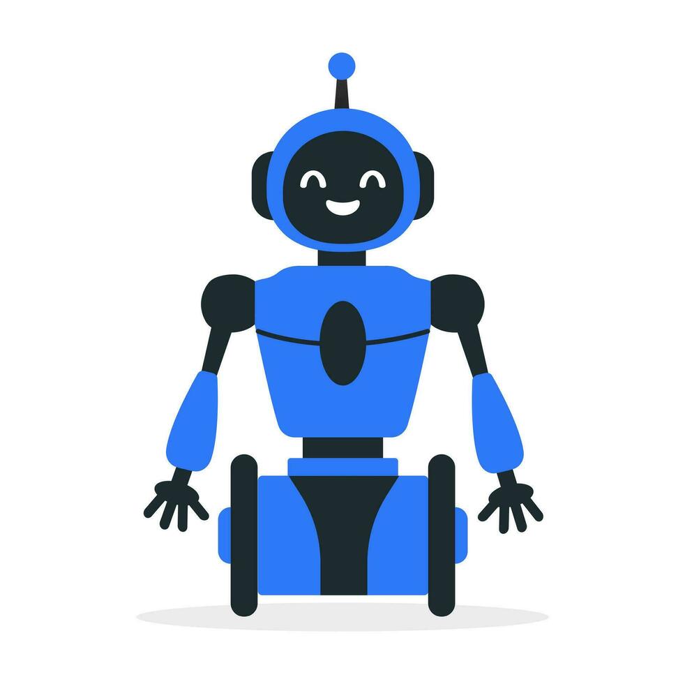 Robot Chatbot Neural Network Ai Servers And Robots Technology Set Of Cute Robot Ai Character