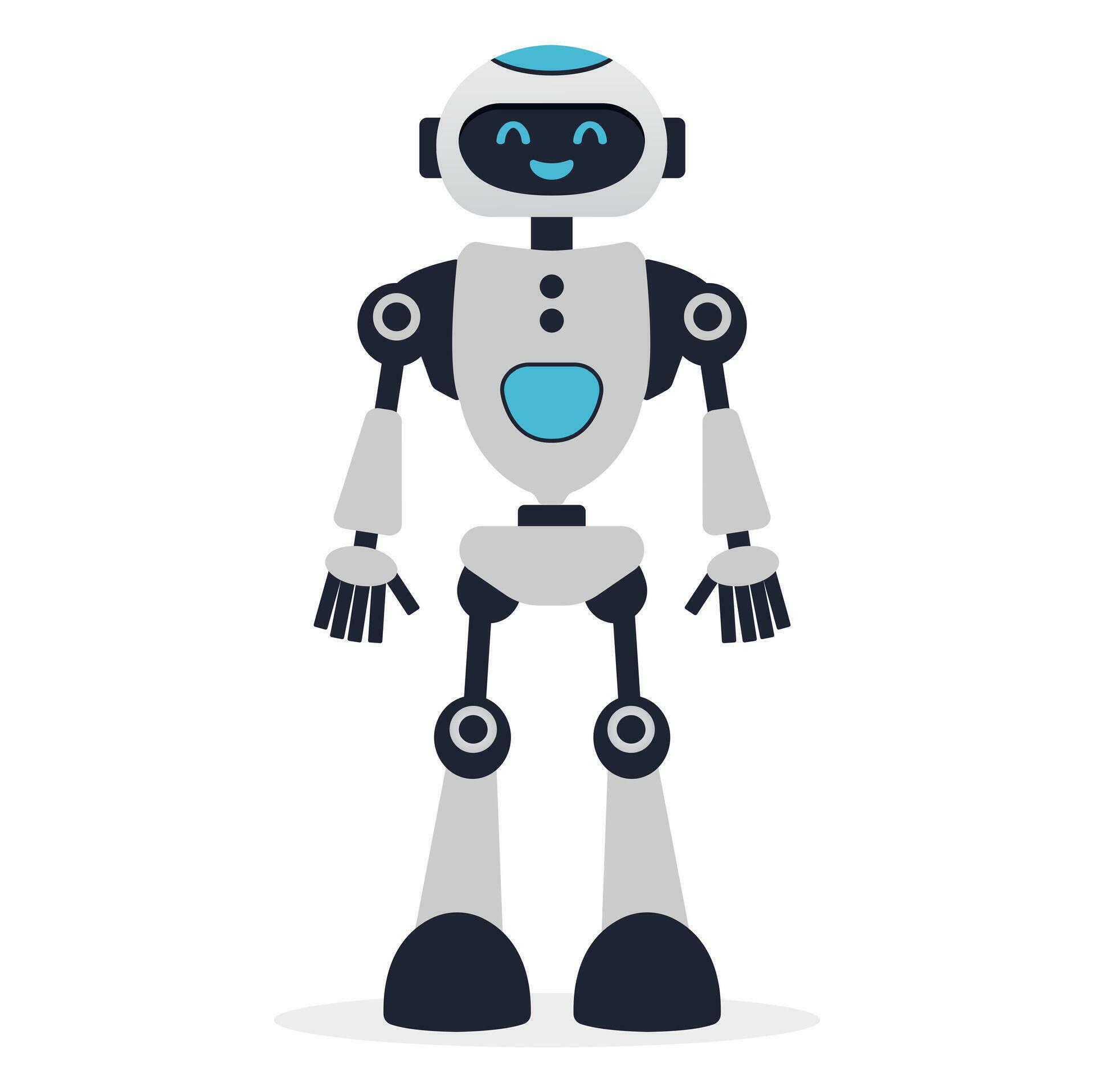 Robot Chat Bot Neural Network Ai Servers And Robots Technology Set