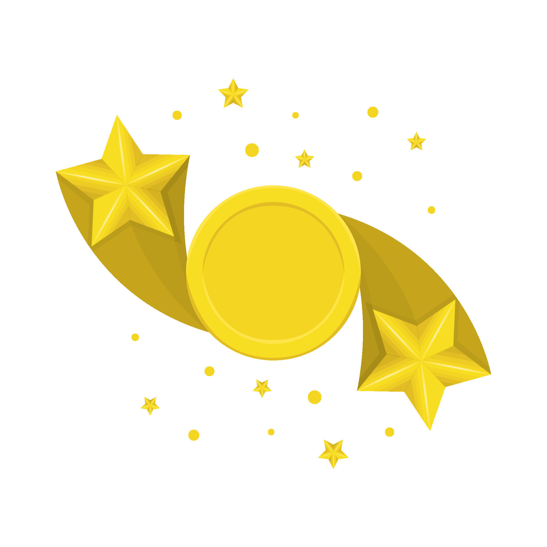 gold star illustration 36275398 Vector Art at Vecteezy