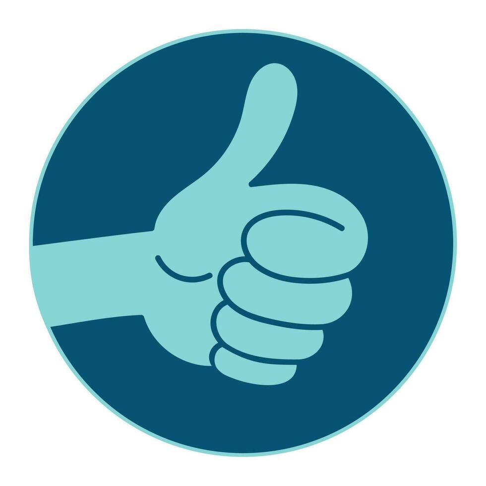 Great Job Thumbs Up Vector Illustration Isolated Graphic 36275983 Vector Art At Vecteezy