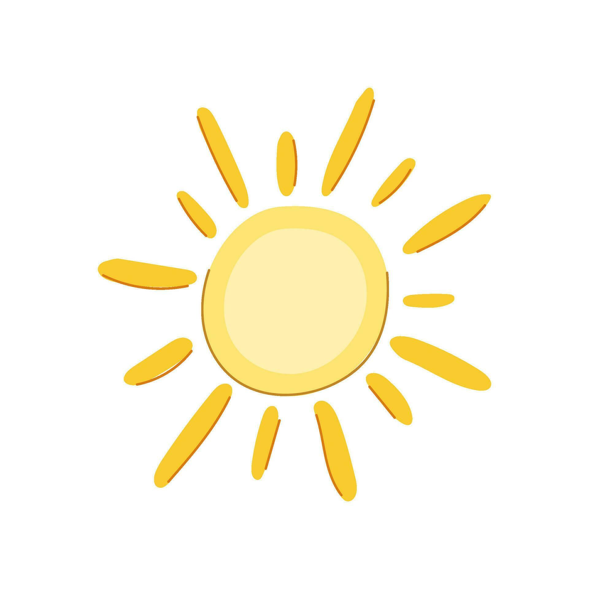 sunny sun cartoon vector illustration 36276785 Vector Art at Vecteezy