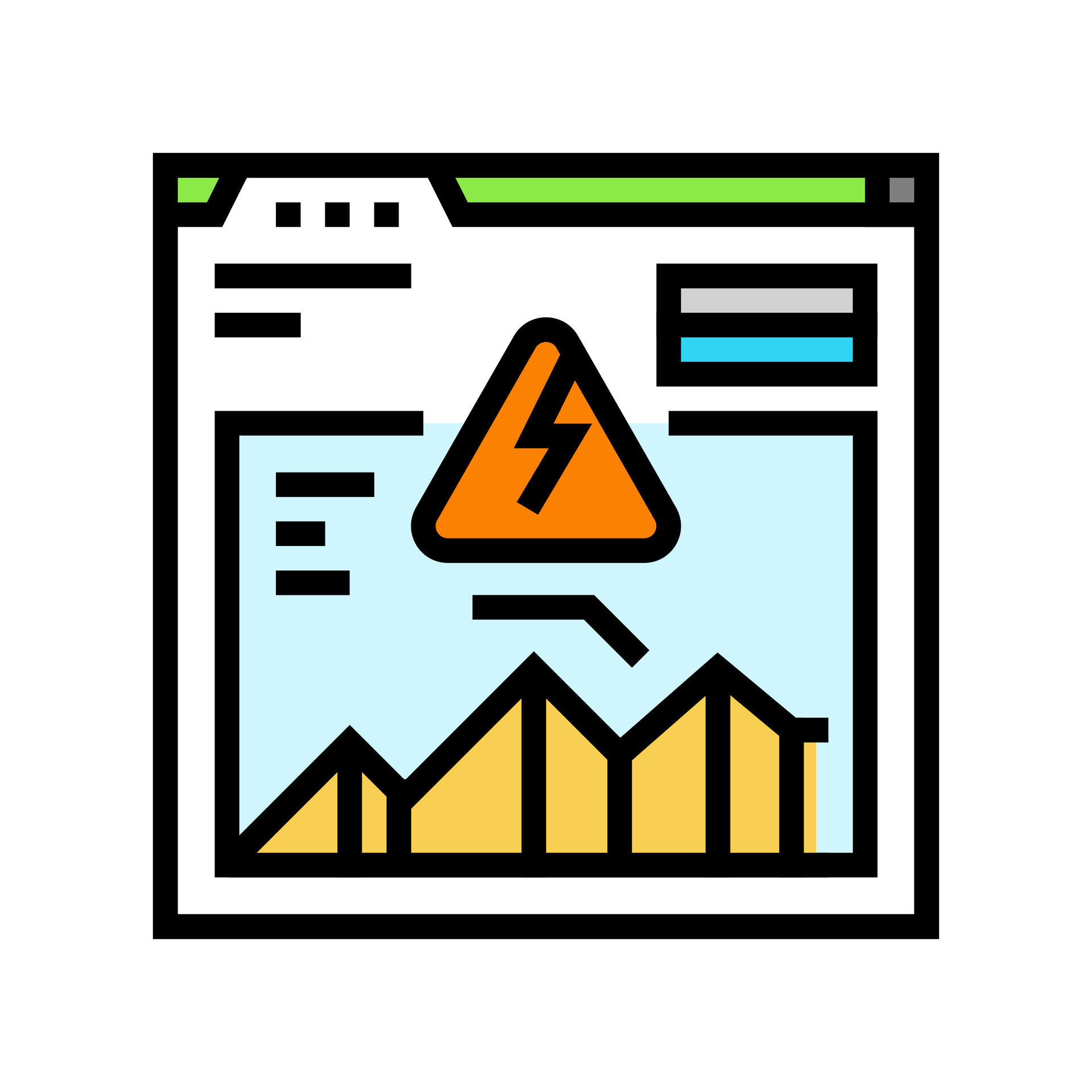 demand response electric grid color icon vector illustration 36278940 ...