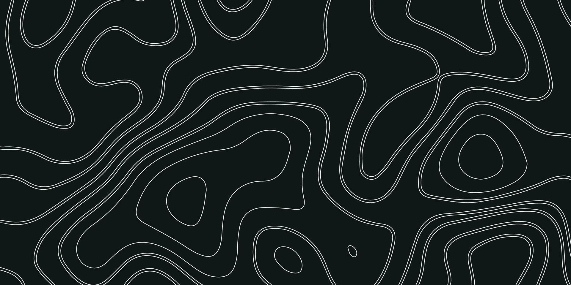Abstract Pattern With Lines Background Of The Topographic Map