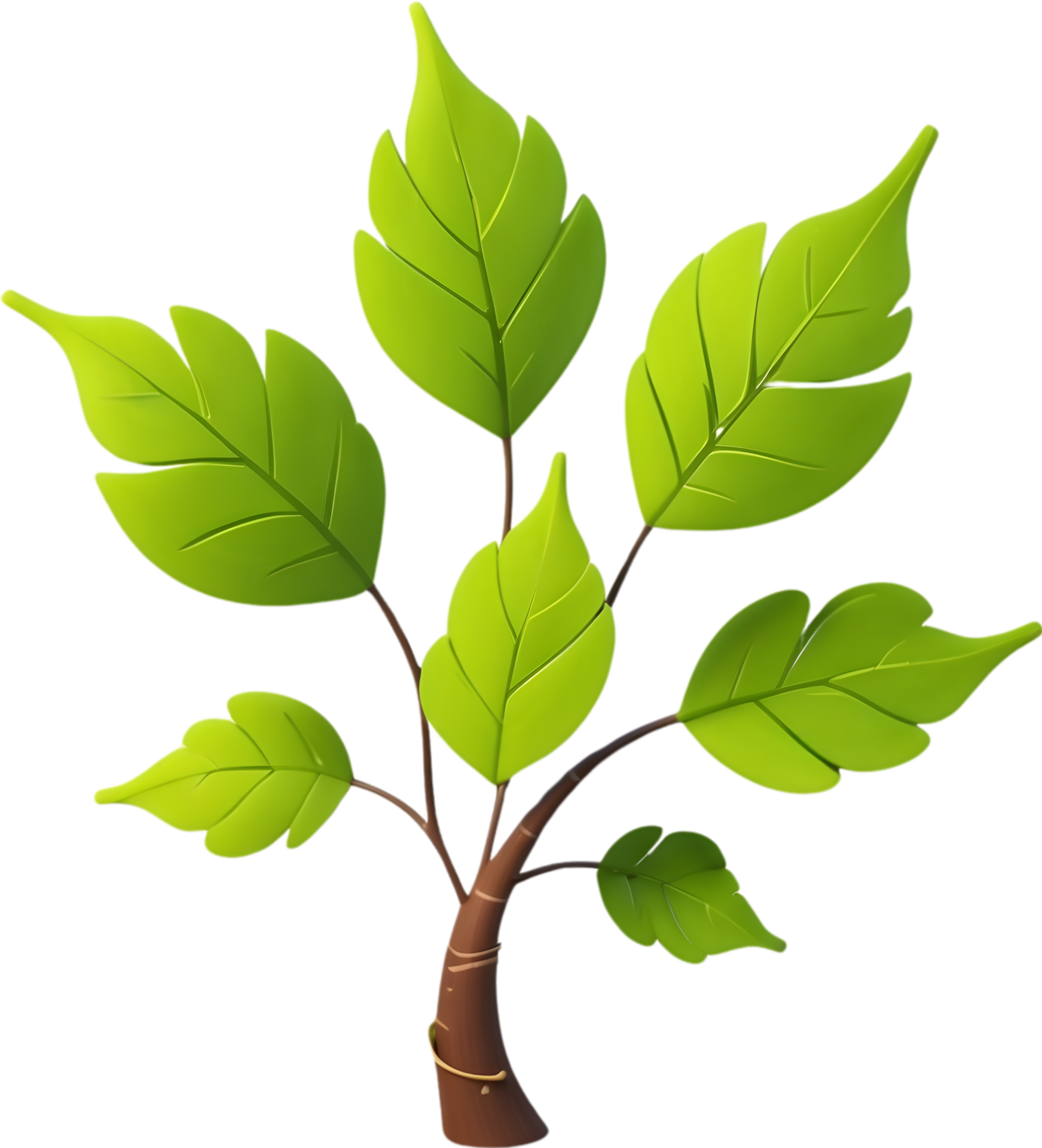 AI Generated Leaf Illustration Visuals Various Leaf Shapes Stock ai-generated-leaf-illustration-visuals-various-leaf-shapes-stock