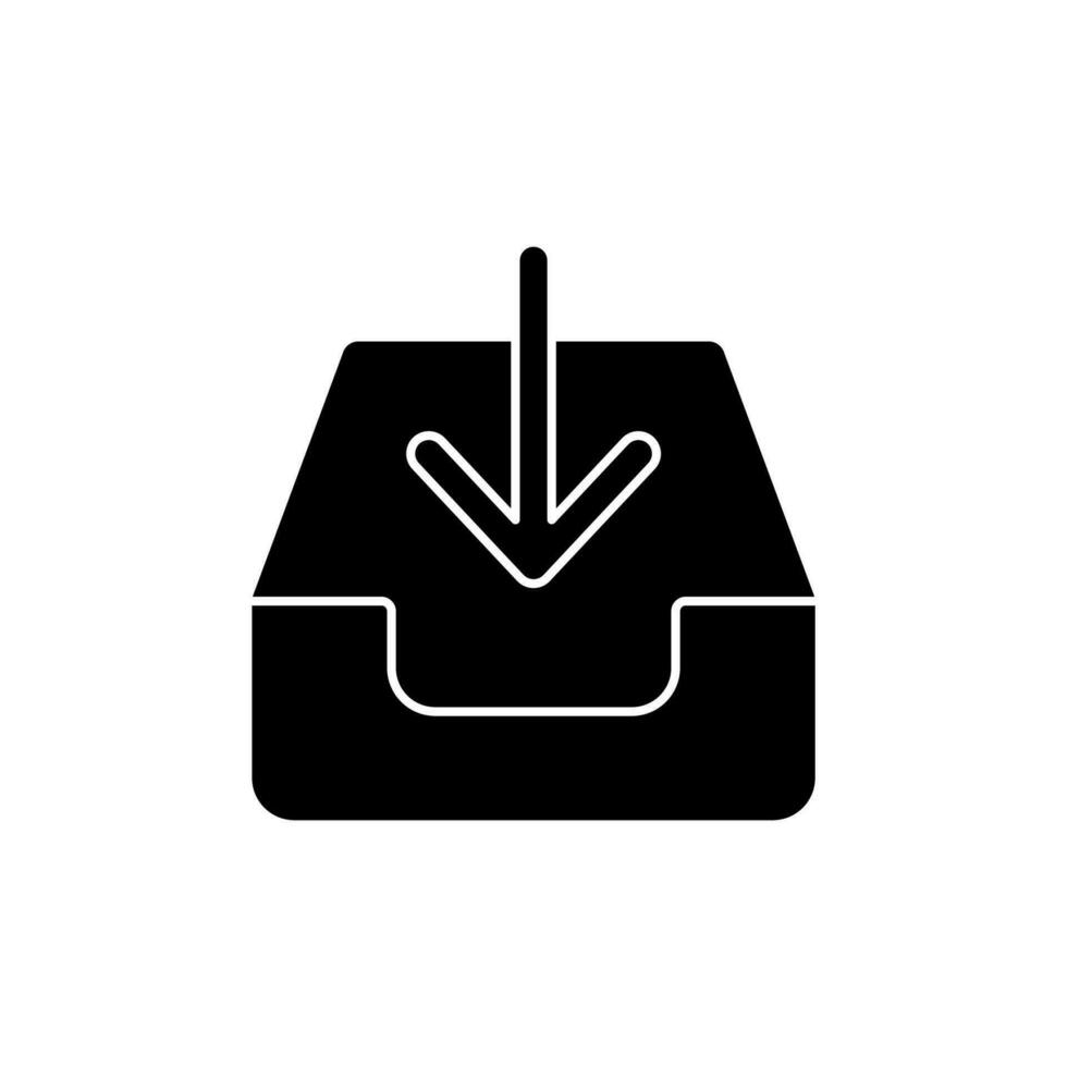 inbox concept line icon. Simple element illustration. inbox concept ... inbox concept line icon. Simple element illustration. inbox concept ...