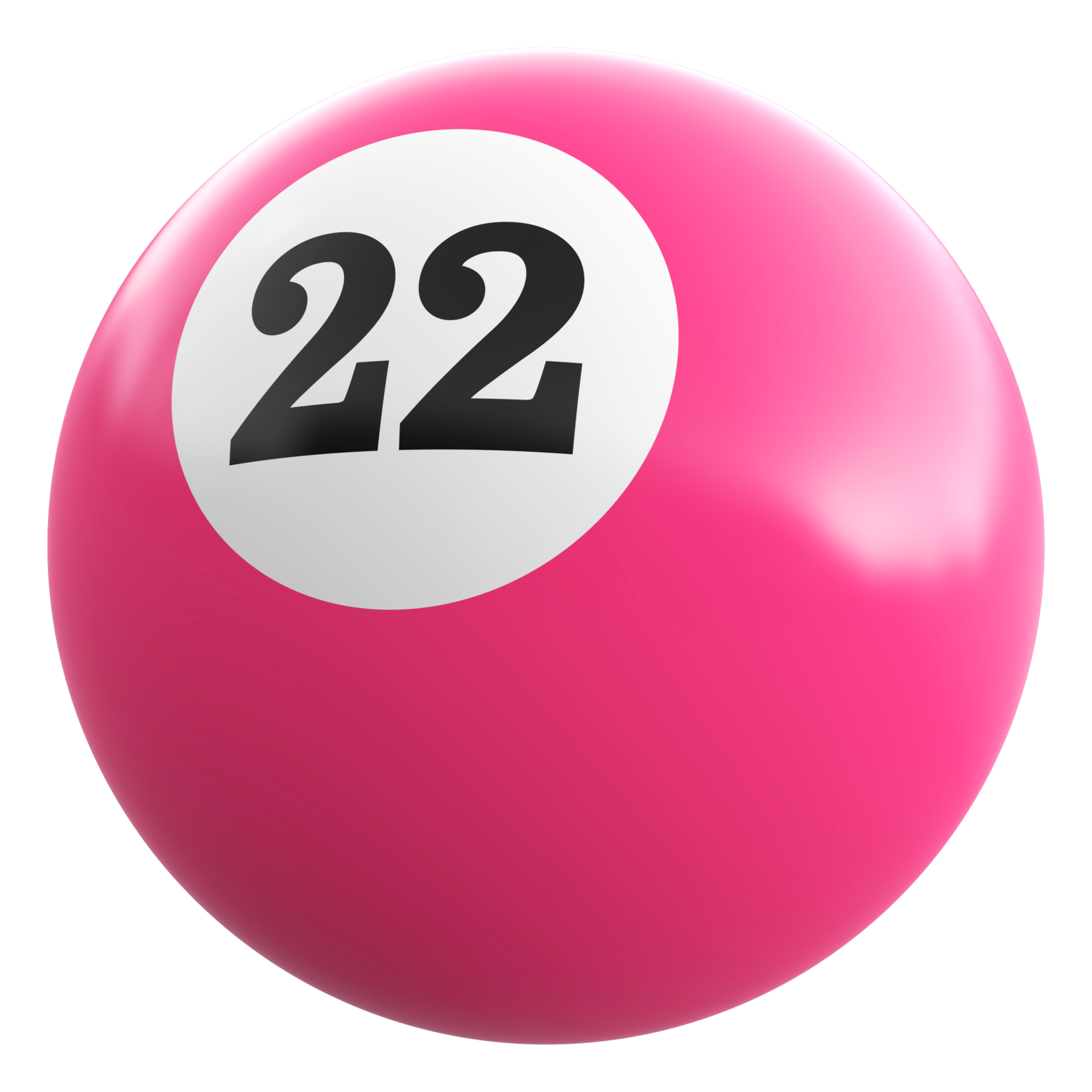 22 Number 3d Ball Pink 36304190 PNG 22-number-3d-ball-pink-36304190-png