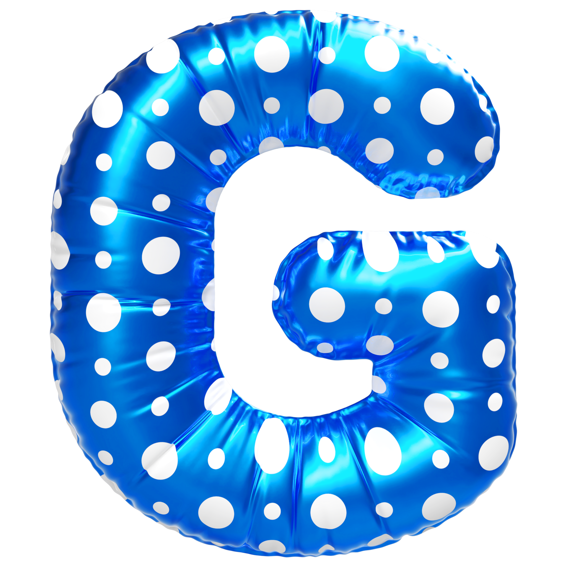 bleu lettre g Police de caractère 3d rendre 36305732 PNG