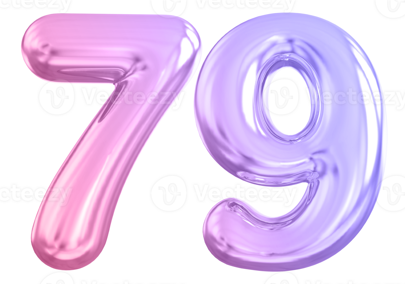 79 nombre pente 3d rendre 36308627 PNG