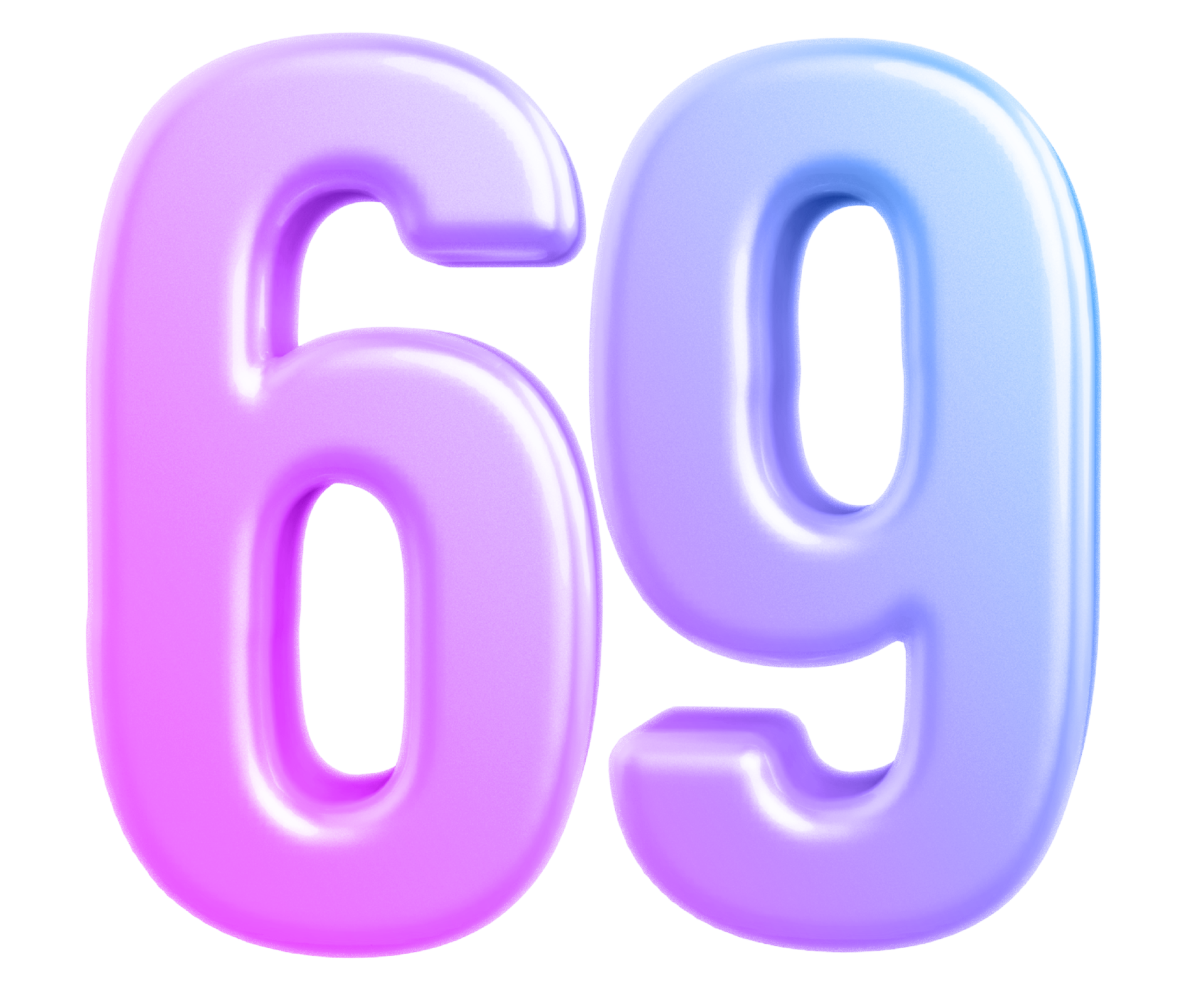 3d número 69 gradiente 36309279 PNG 3d número 69 gradiente 36309279 PNG