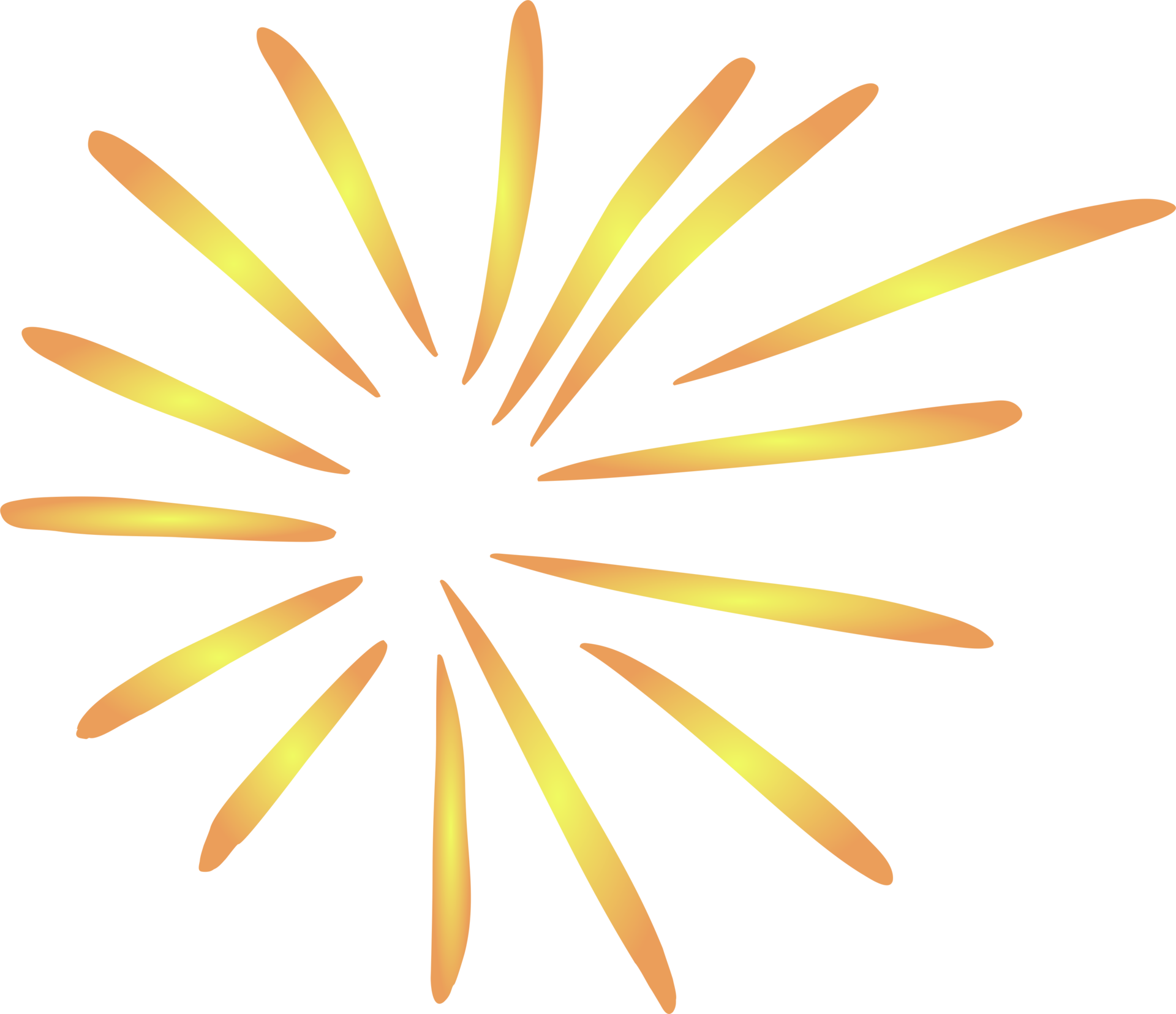 The firework yellow color PNG 36311872 PNG