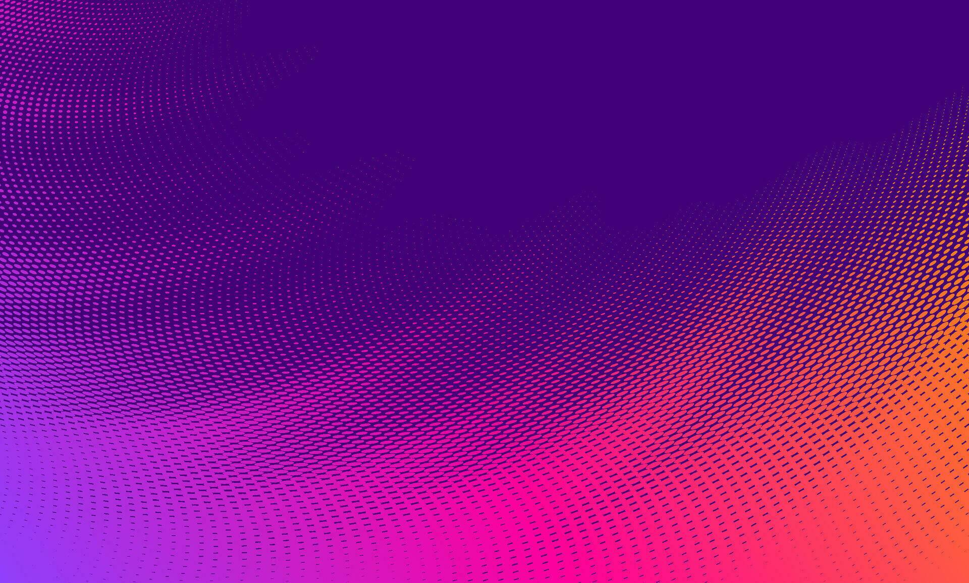 Vector Halftone Fading Wave Pattern Smooth Abstract Tonal Transition
