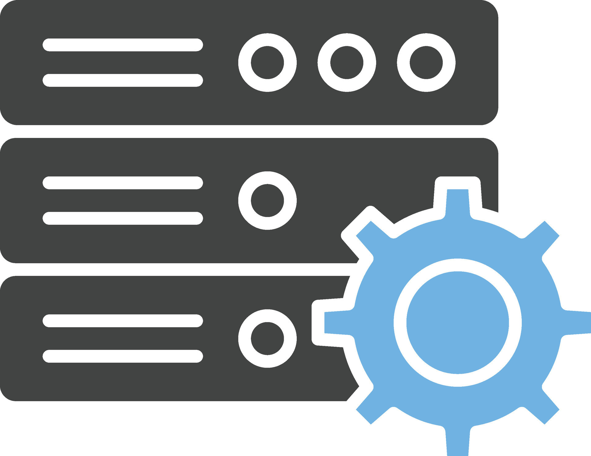 Database Settings Icon Vector Image 36318881 Vector Art At Vecteezy
