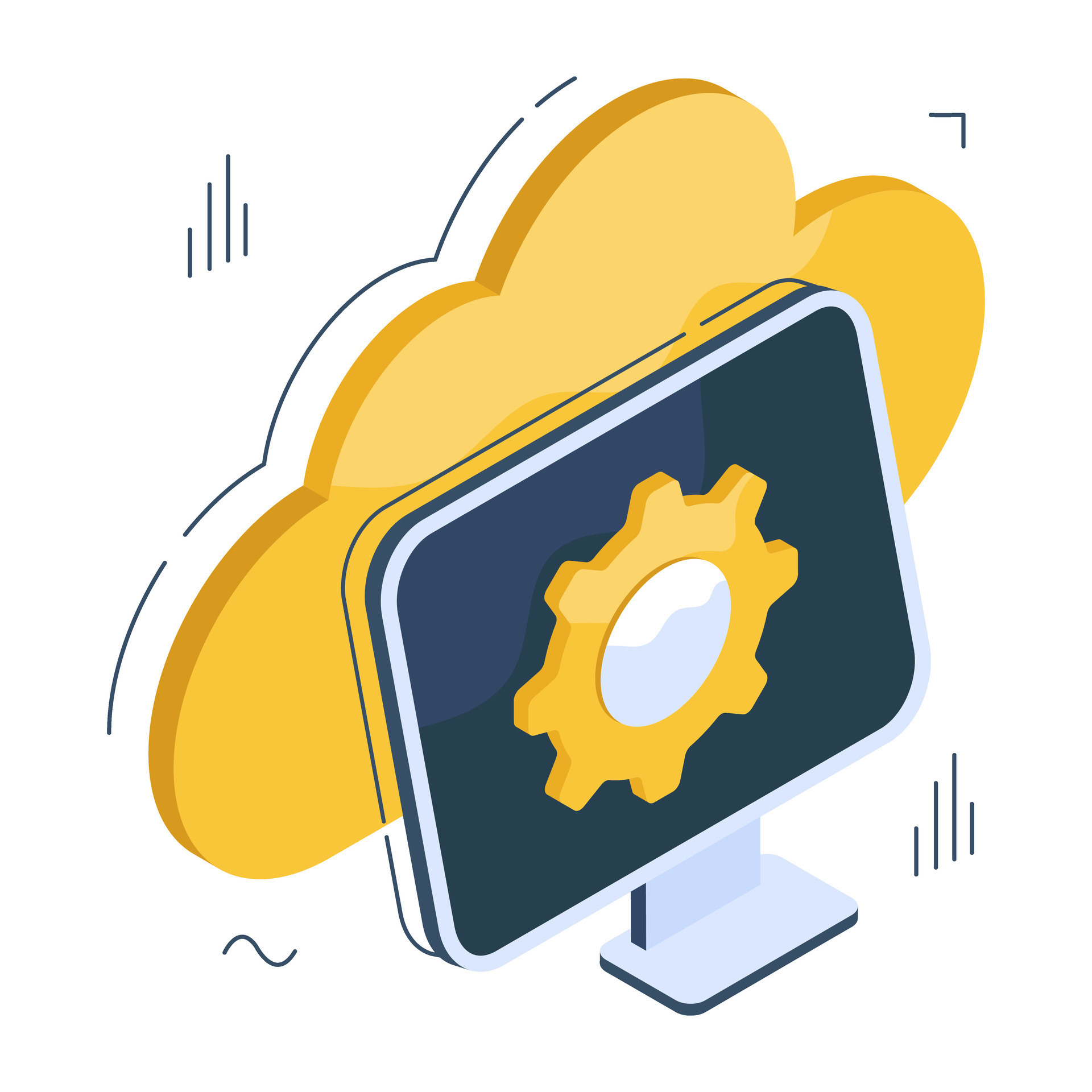 A unique design icon of system setting 36321884 Vector Art at Vecteezy