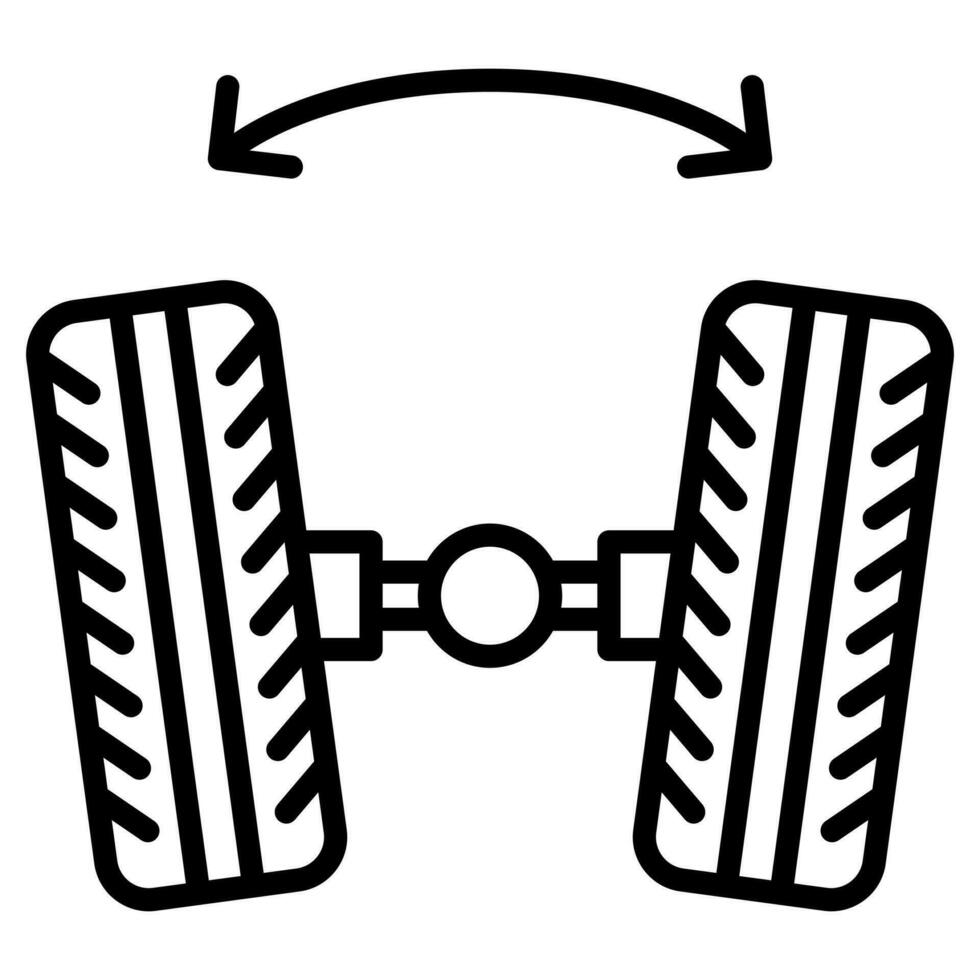 Wheel Alignment Icon Line Vector Illustration 36322955 Vector Art At Vecteezy