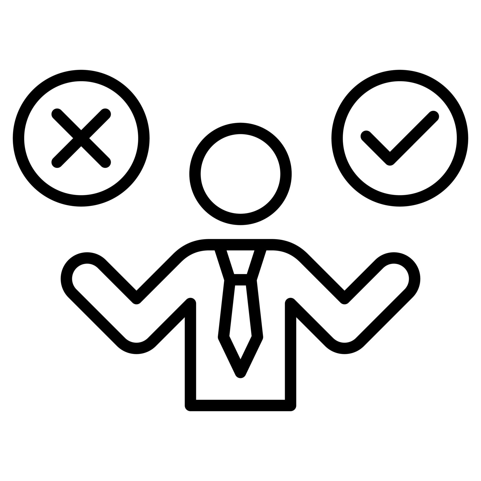 Decision Making icon line vector illustration 36322970 Vector Art at ... Decision Making icon line vector illustration 36322970 Vector Art at ...