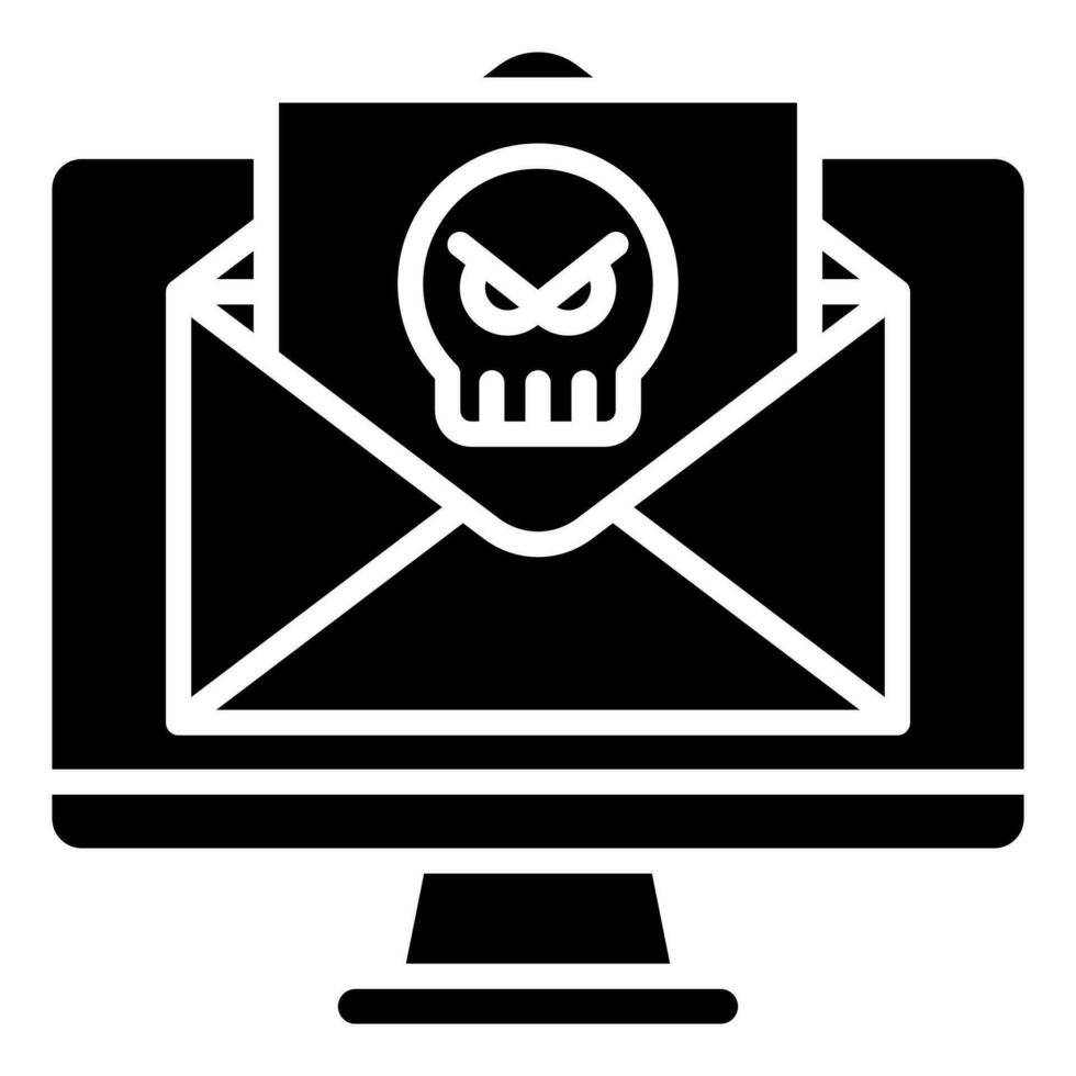 Electronic Extortion Icon Line Vector Illustration 36322975 Vector Art