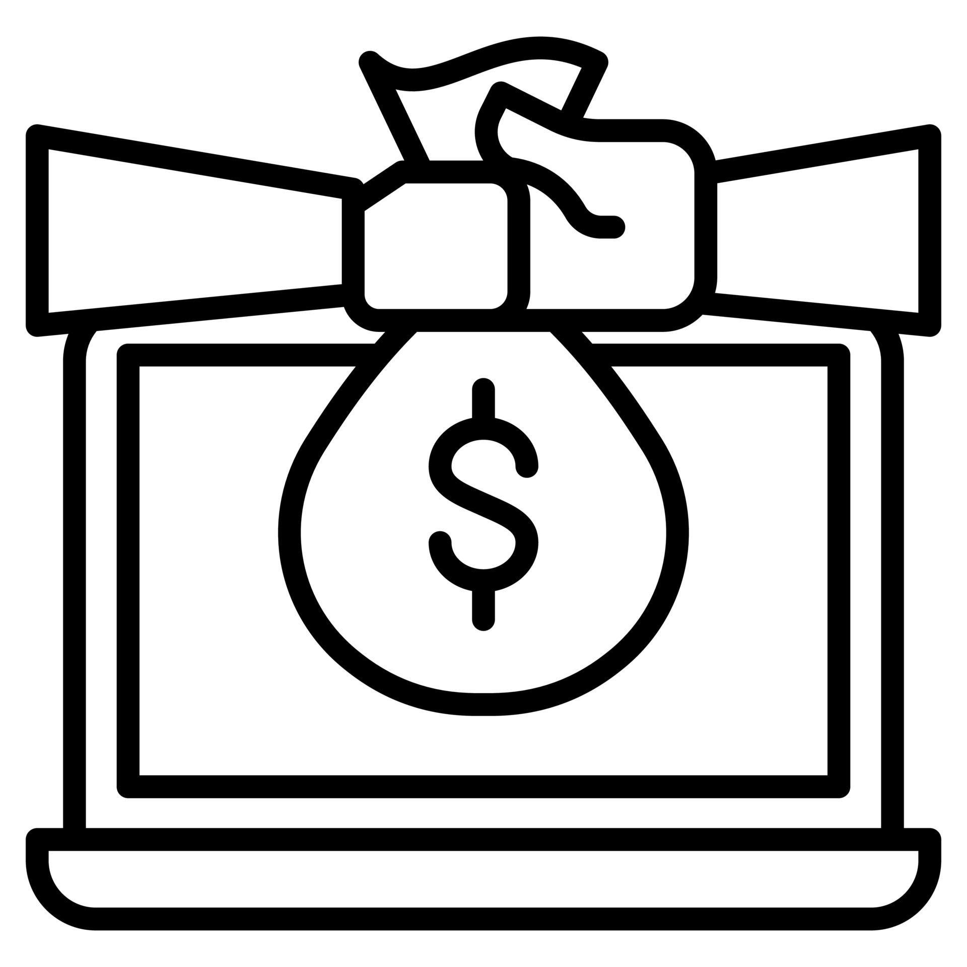 Cyber Extortion Icon Line Vector Illustration 36322976 Vector Art At