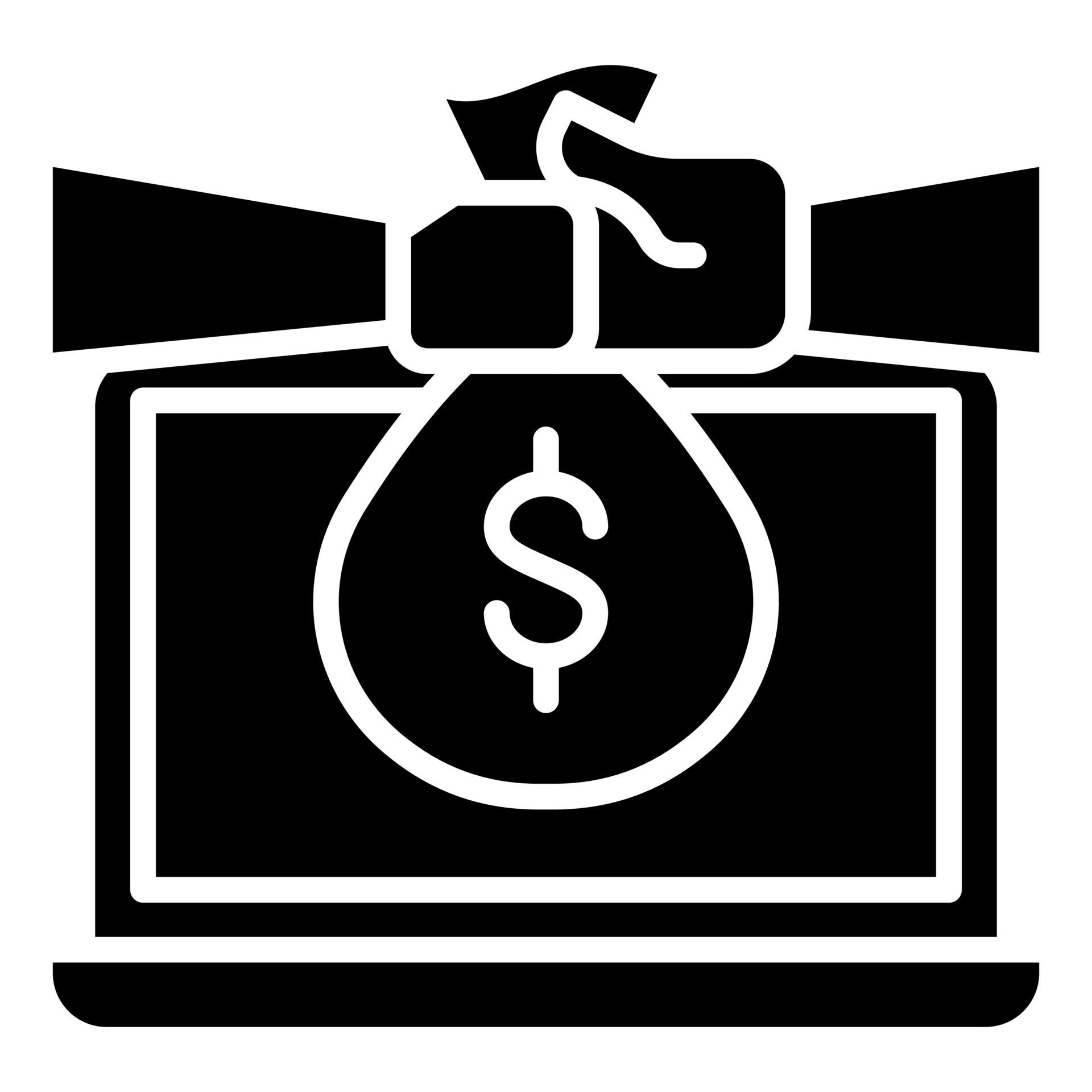 Cyber Extortion Icon Line Vector Illustration 36322986 Vector Art At