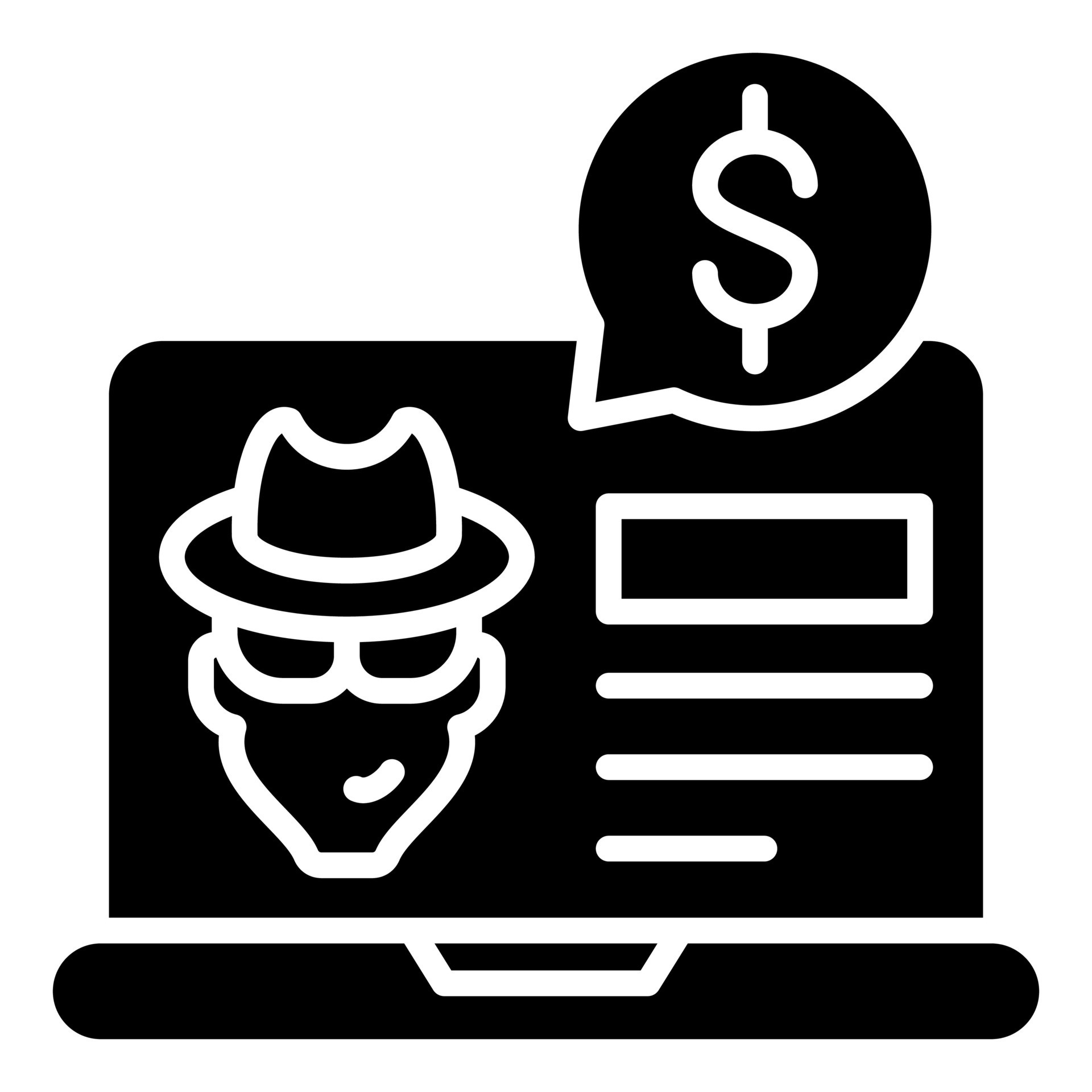 Cyber Fraud Icon Line Vector Illustration 36323040 Vector Art At Vecteezy