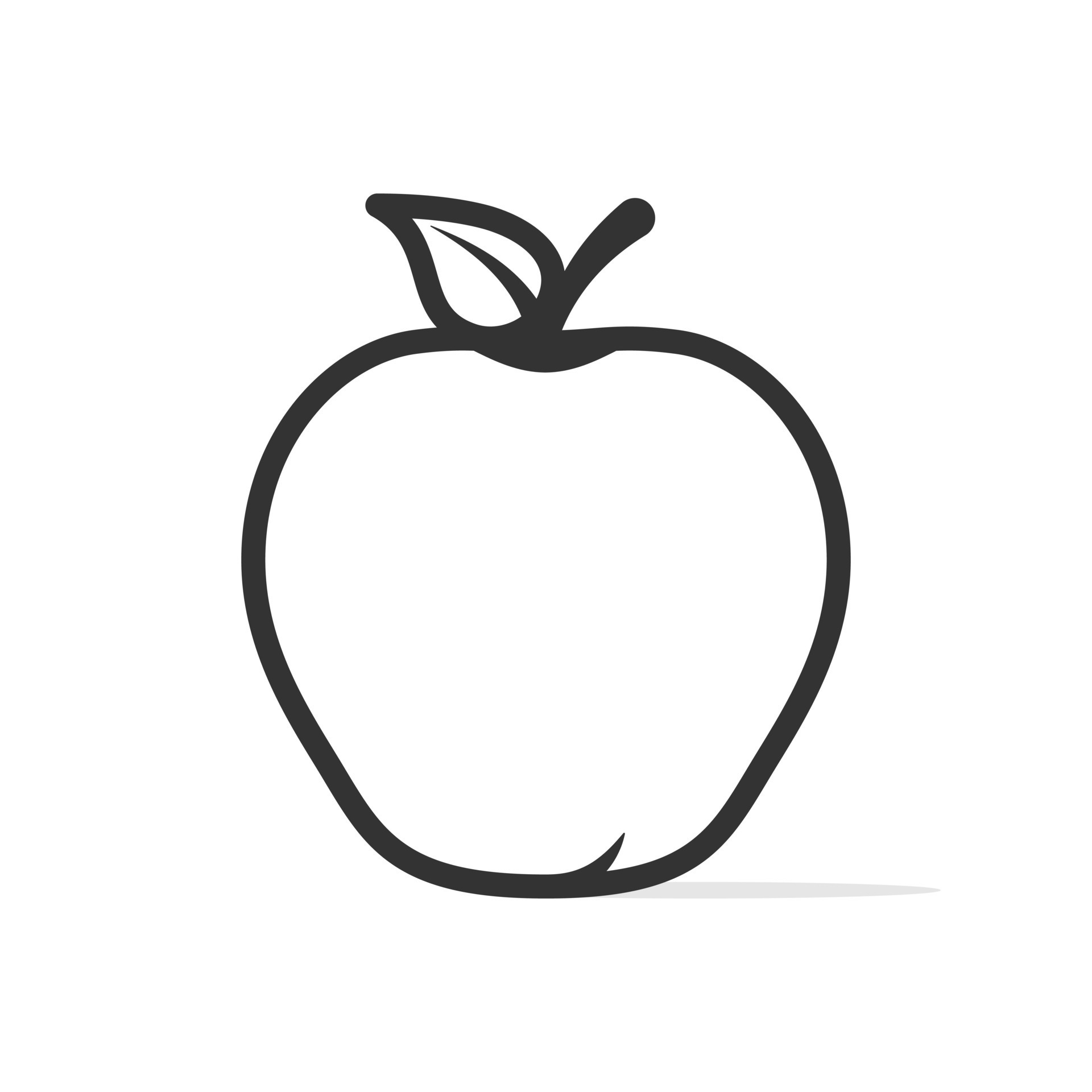 Apple Fruit Cartoon Vector Icon Illustrationapple Diet Vector Icon Illustration Apple Fruit