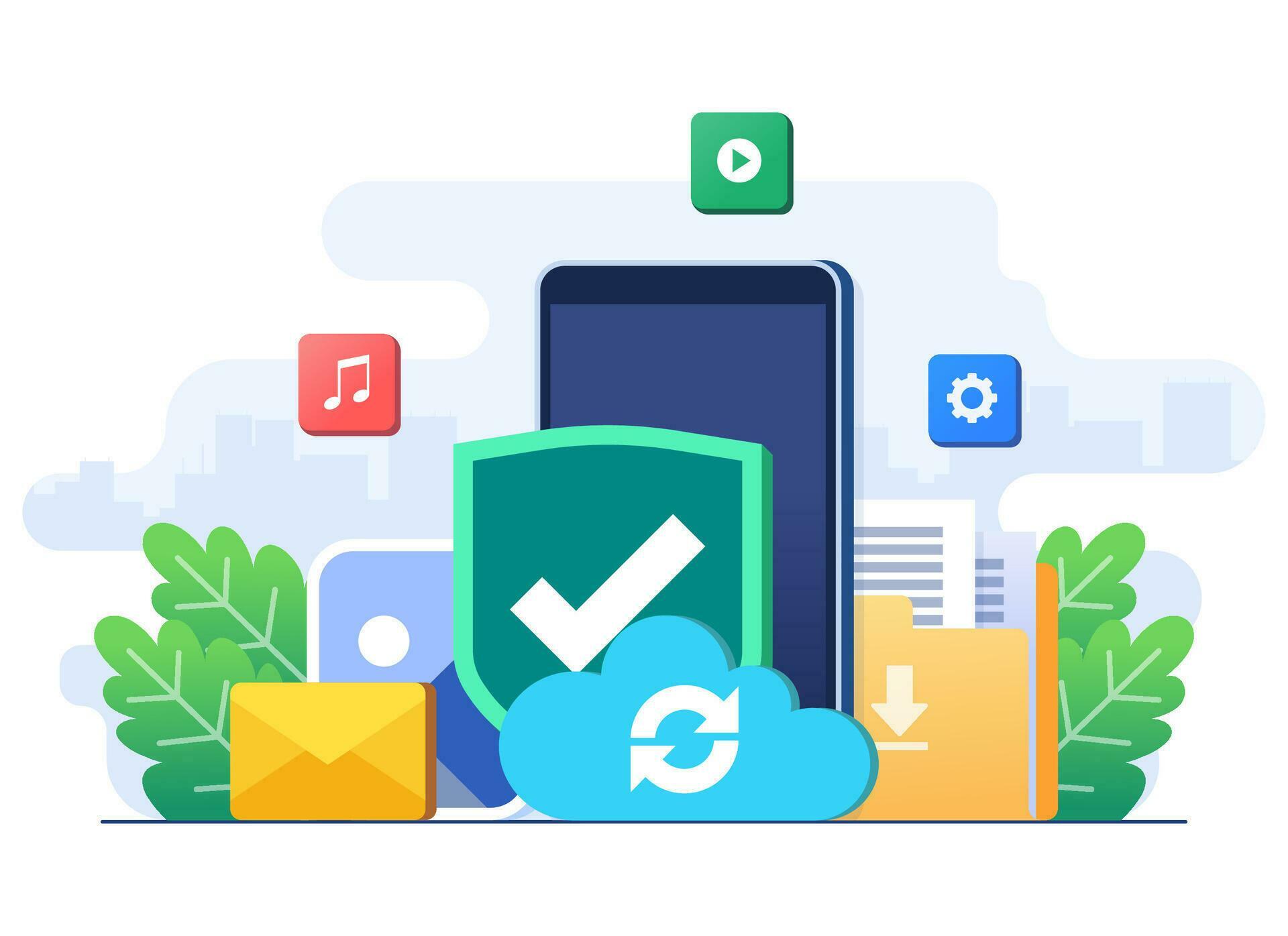 Cloud computing and database service, Synchronize data, Secure file ...
