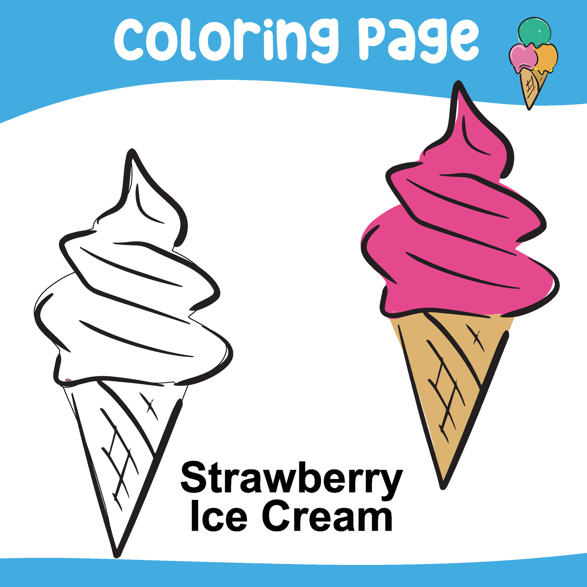 Coloring worksheet page. Coloring activity for children. Fun activity ...