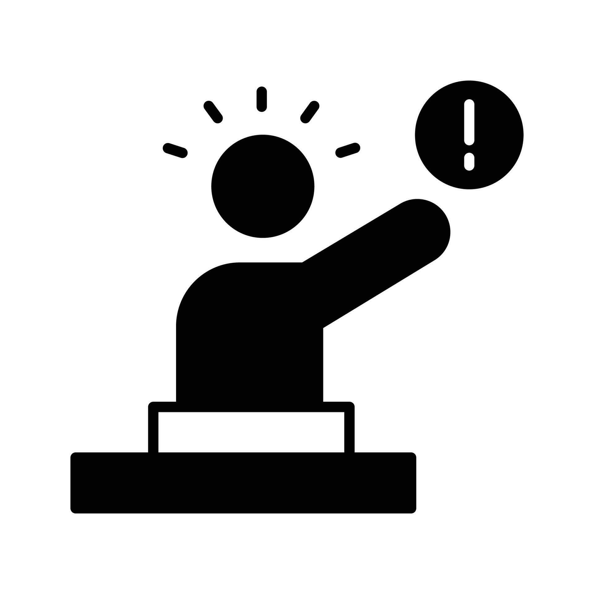 Assertive icon. black fill icon 36335977 Vector Art at Vecteezy