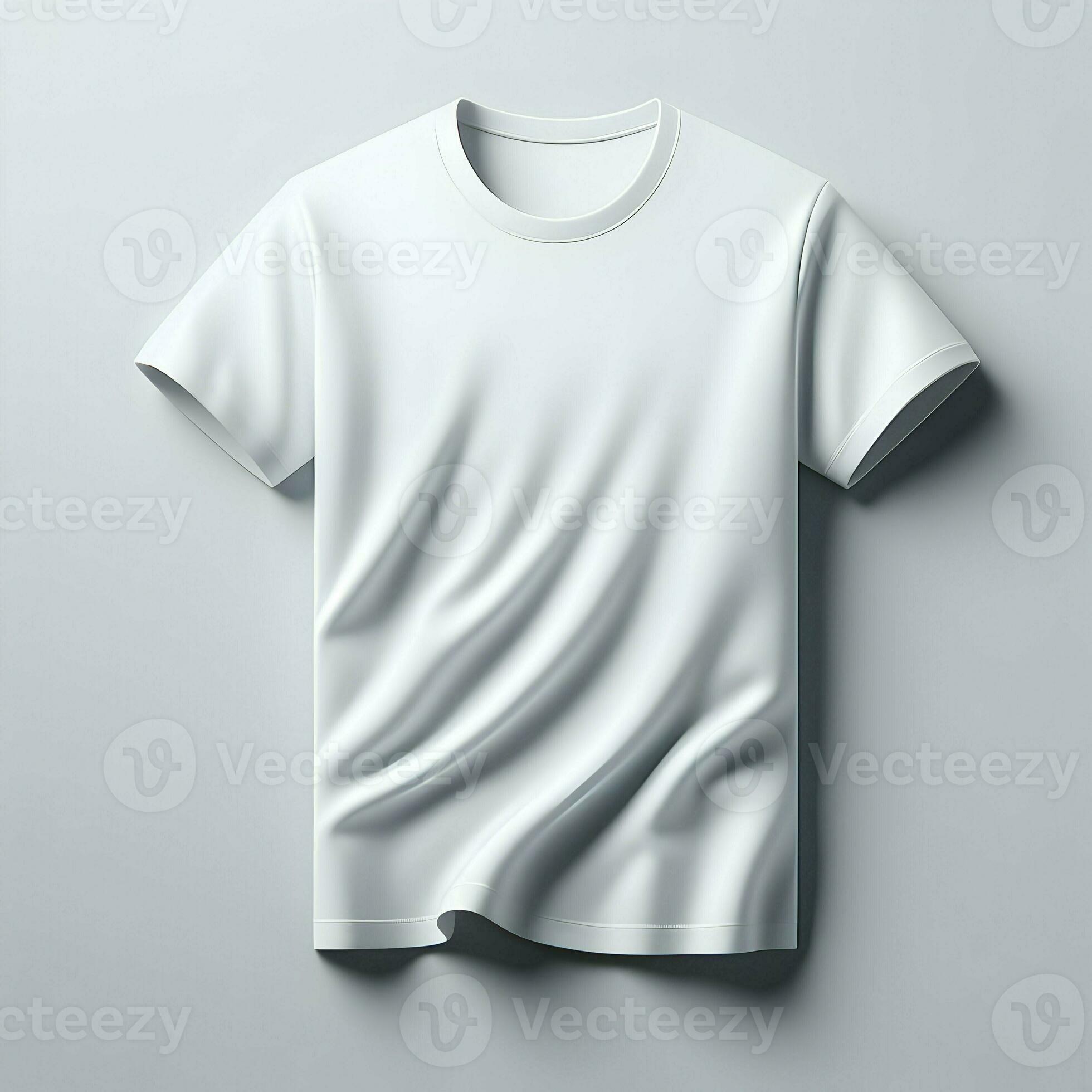 AI generated White Tshirt mockup isolated on white background 36342268 ...