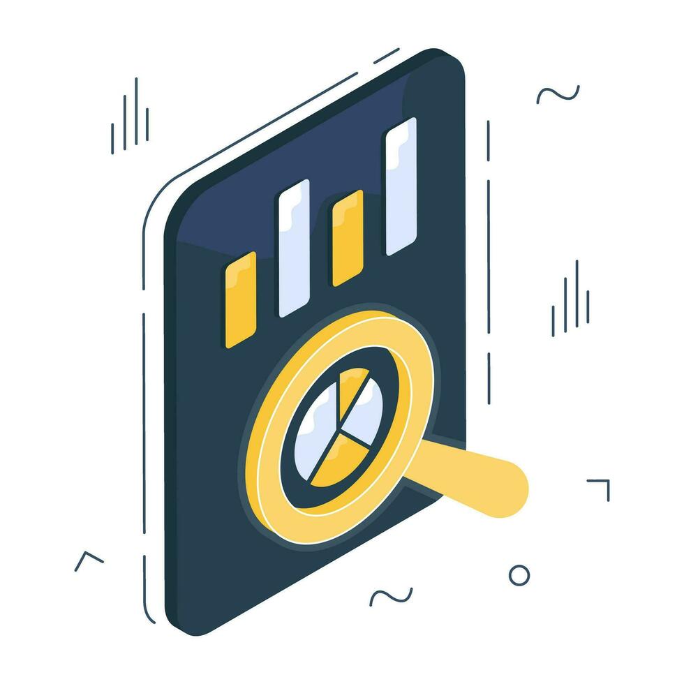 An icon design of data analysis 36350404 Vector Art at Vecteezy