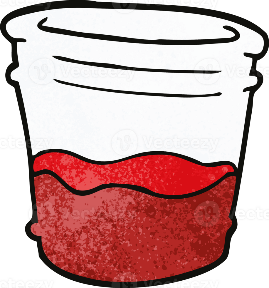 Cartoon Doodle Glass Of Drink 36350760 Png