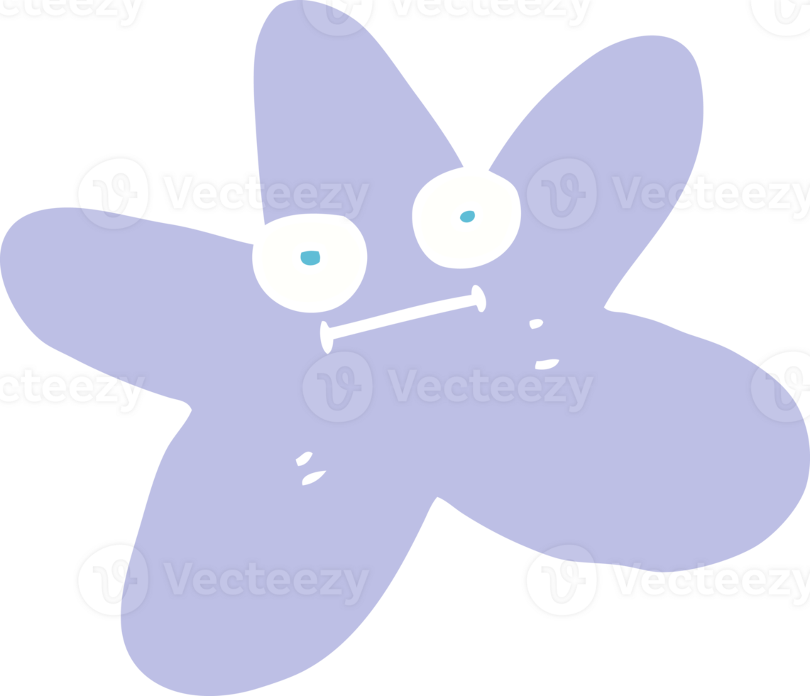 flat color illustration cartoon star fish 36351765 PNG flat color illustration cartoon star fish 36351765 PNG