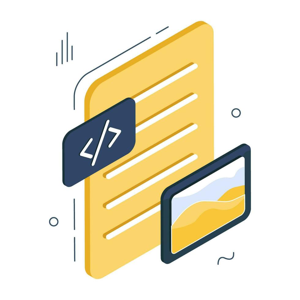 Trendy design icon of coding file 36352217 Vector Art at Vecteezy