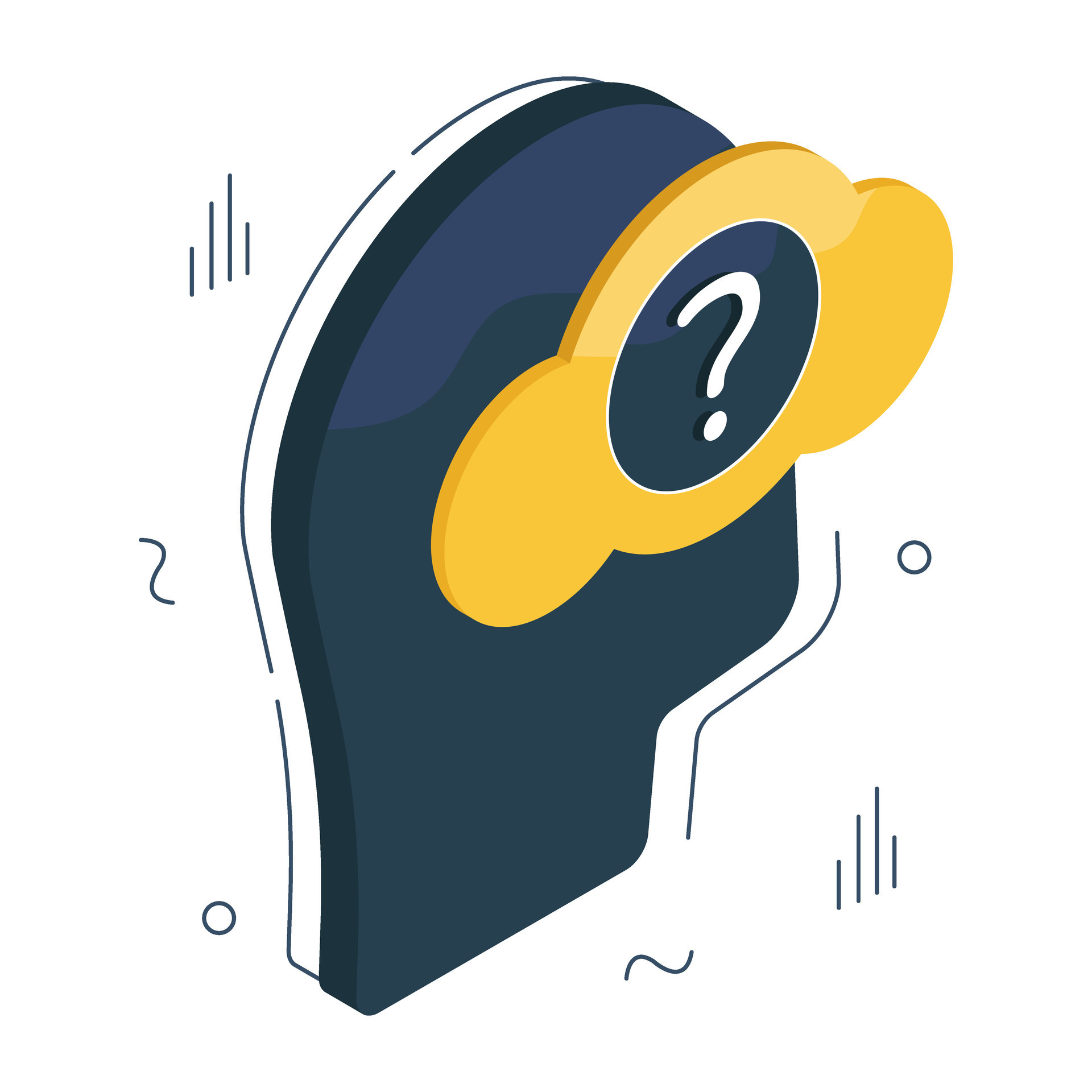 A unique design icon of cloud query 36352518 Vector Art at Vecteezy