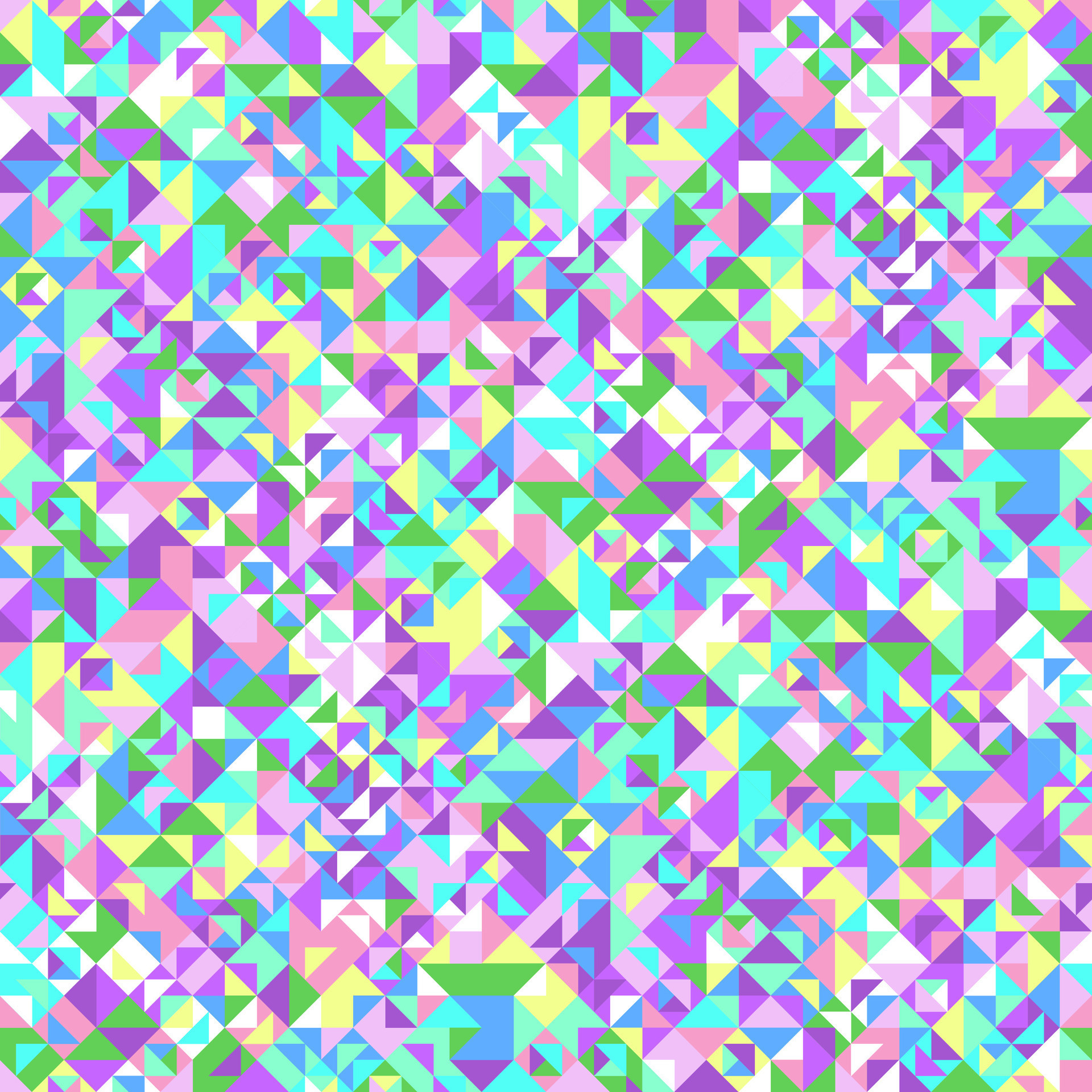 Seamless geometrical triangular mosaic pattern background design ...