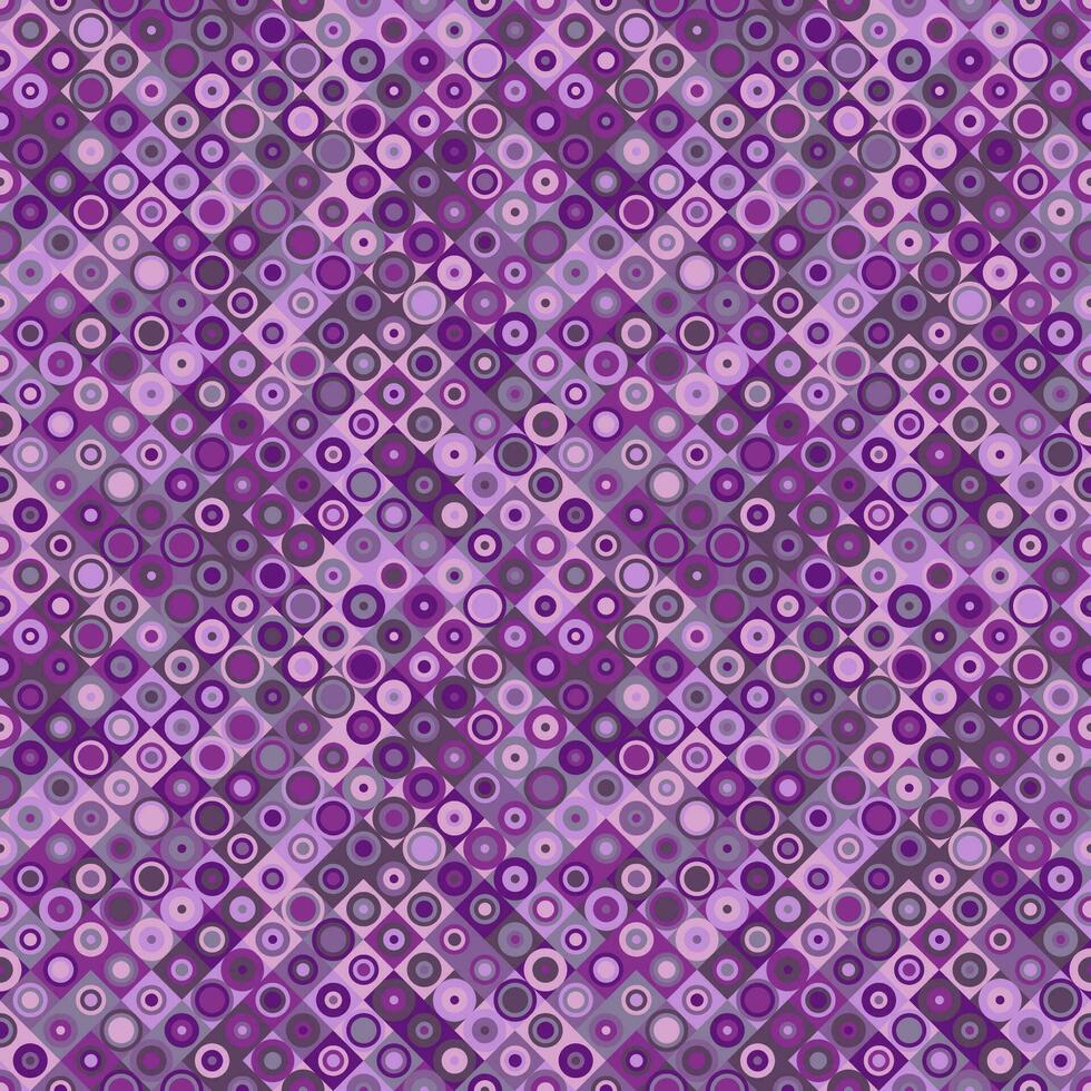 Geometrical Circle Mosaic Pattern Background Abstract Seamless Vector