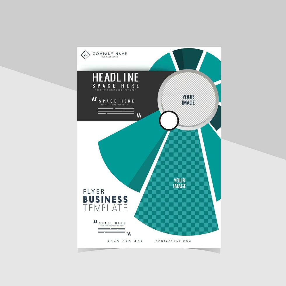 Annual Report Brochure Flyer Design Template Vector Leaflet