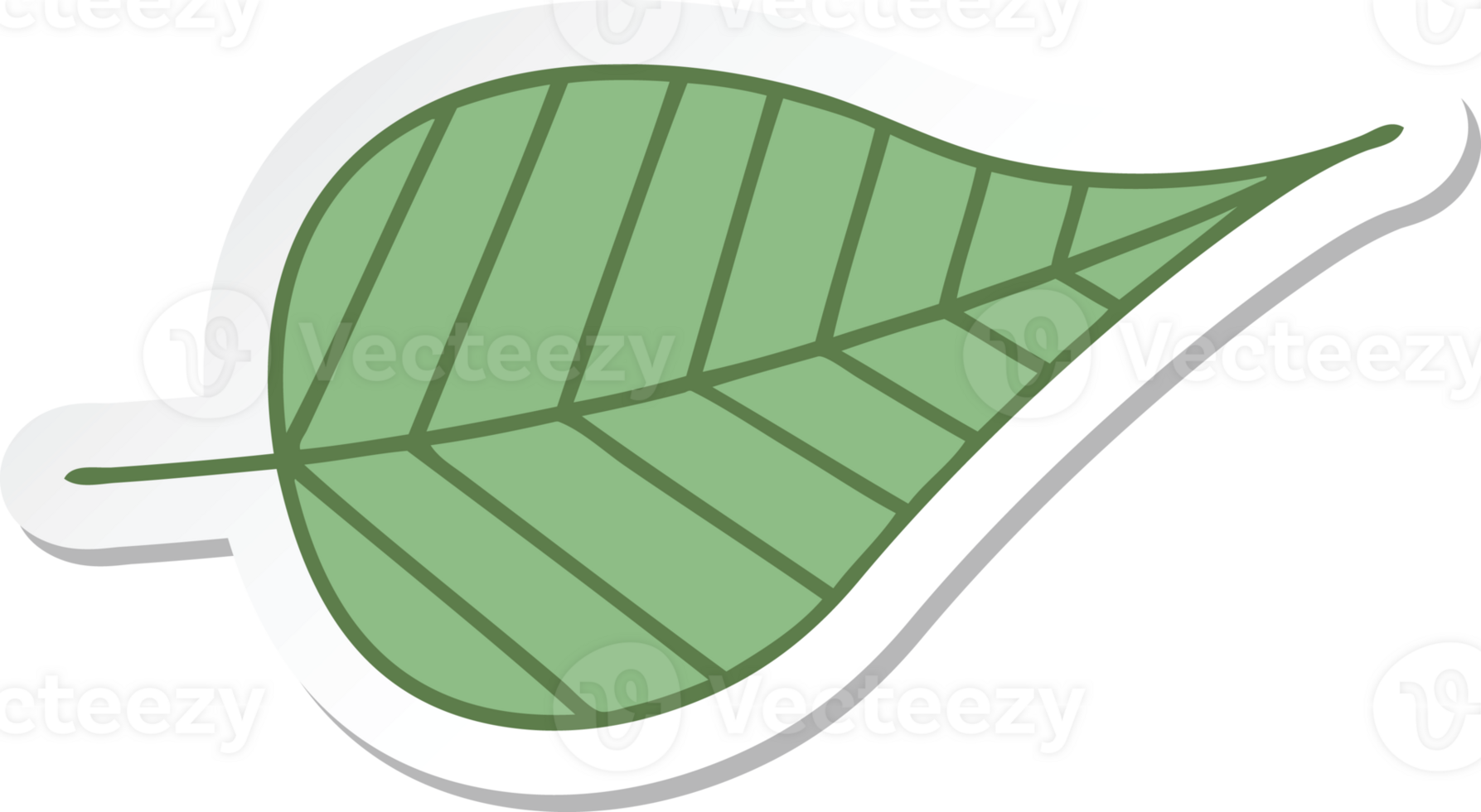 pegatina de una linda hoja verde de dibujos animados 36358741 PNG pegatina de una linda hoja verde de dibujos animados 36358741 PNG