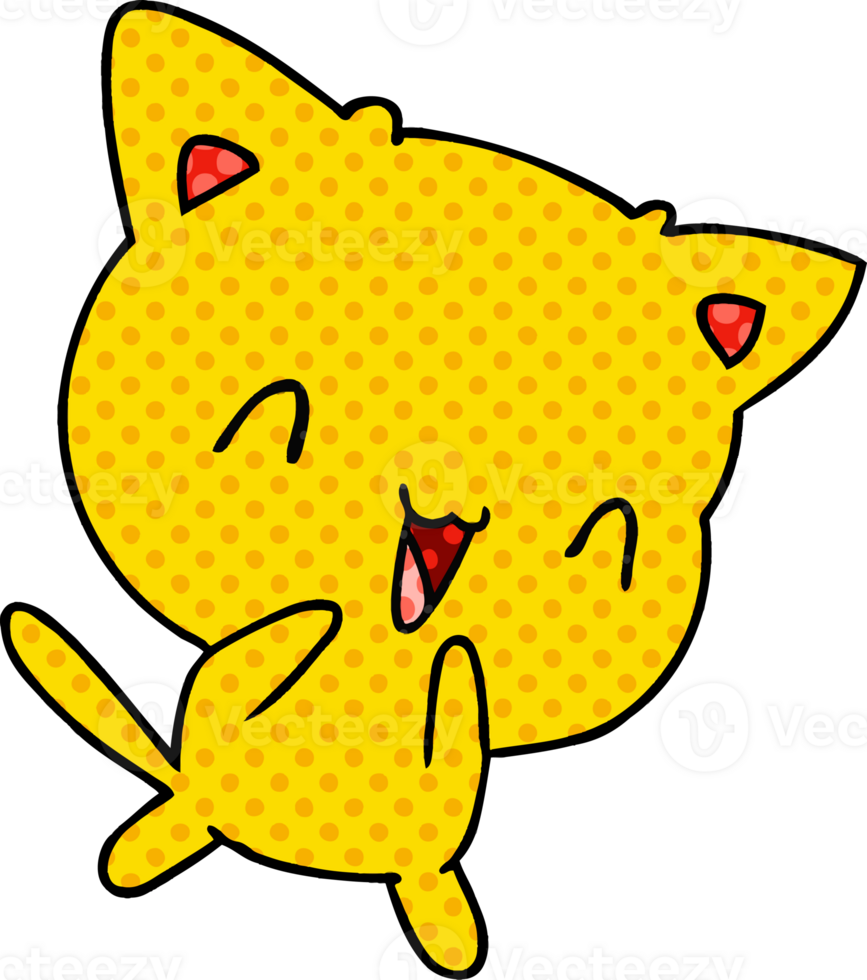 Caricatura De Lindo Kawaii Gato 36360565 Png Porn Sex Picture