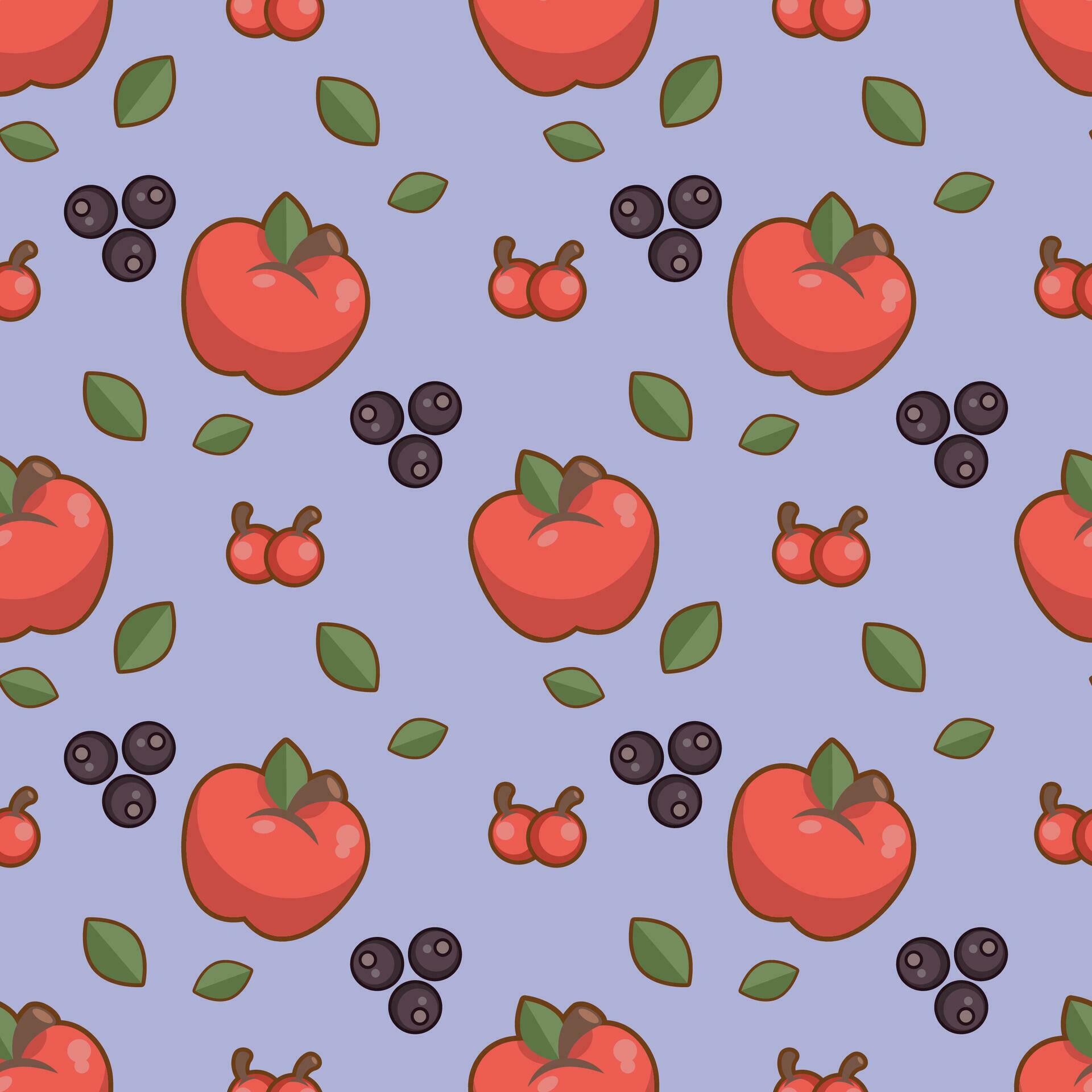 Red Apple Vector Illustration Red Apple Seamless Pattern 36368534 Vector Art At Vecteezy