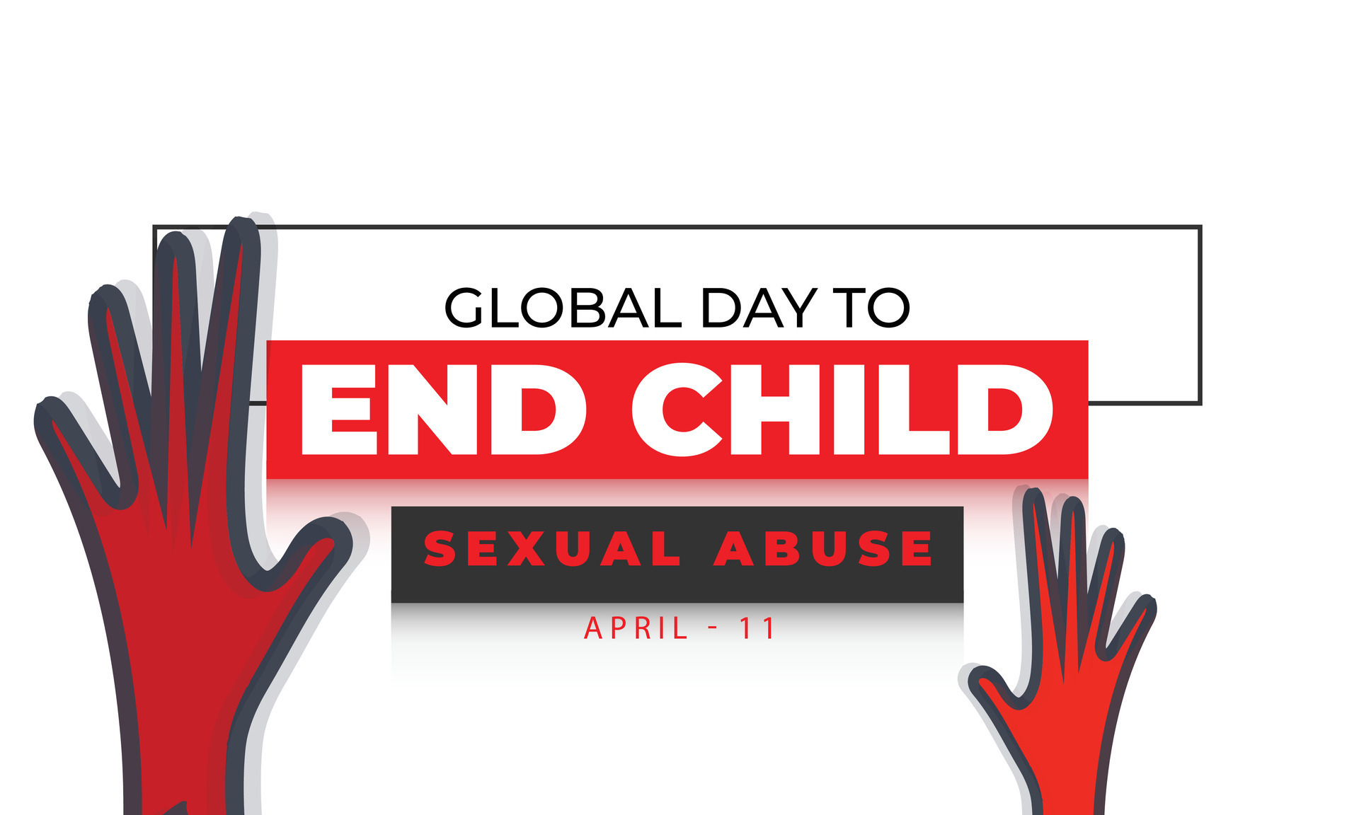 Global Day to End Child sexual Abuse. background, banner, card, poster ... Global Day to End Child sexual Abuse. background, banner, card, poster ...