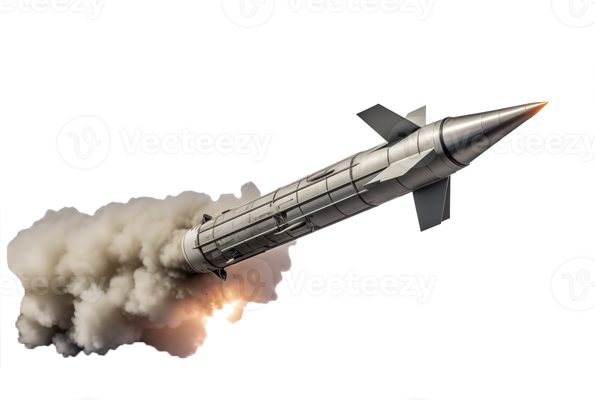 Ai Generated Military Missile Concept In Realistic Style Air To Surface Missiles Detailed Png