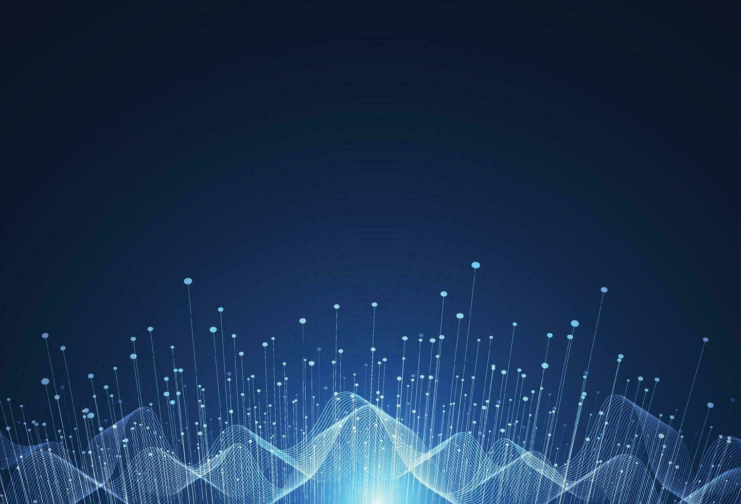 Abstract technology background with Big data. Internet connection, abstract sense of science and ...