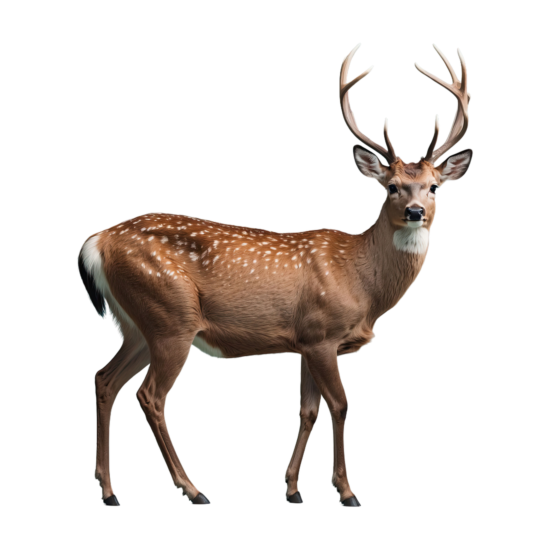 AI generated Deer isolated on transparent background 36398162 PNG