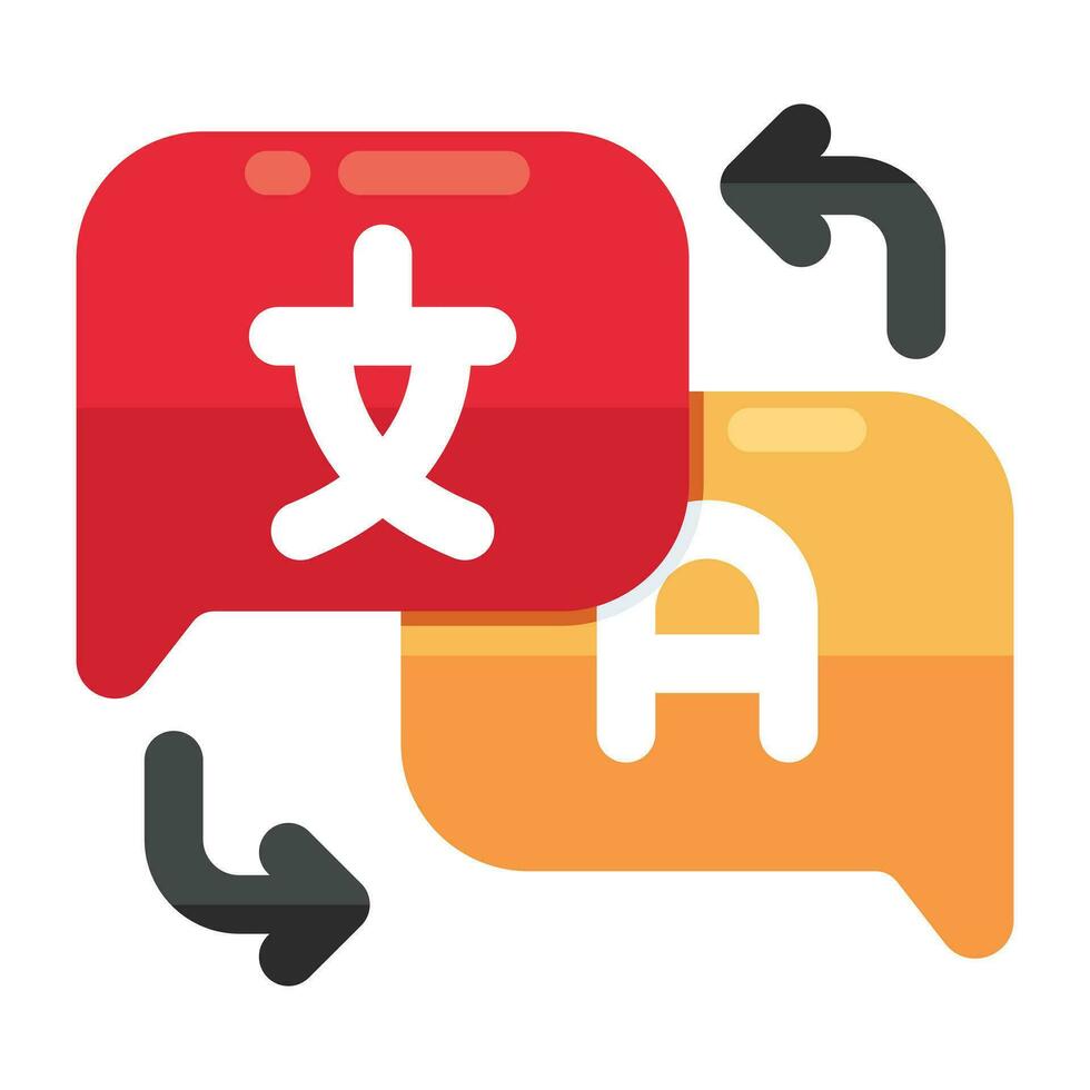 Vector design of language translator icon 36402336 Vector Art at Vecteezy