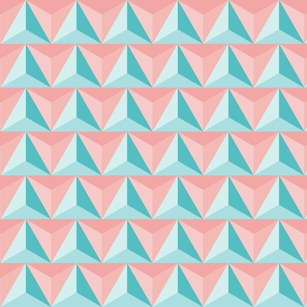 Pattern Triangular Colored Vintage Geometric Pattern Abstract Design Triangular Tile Triangle